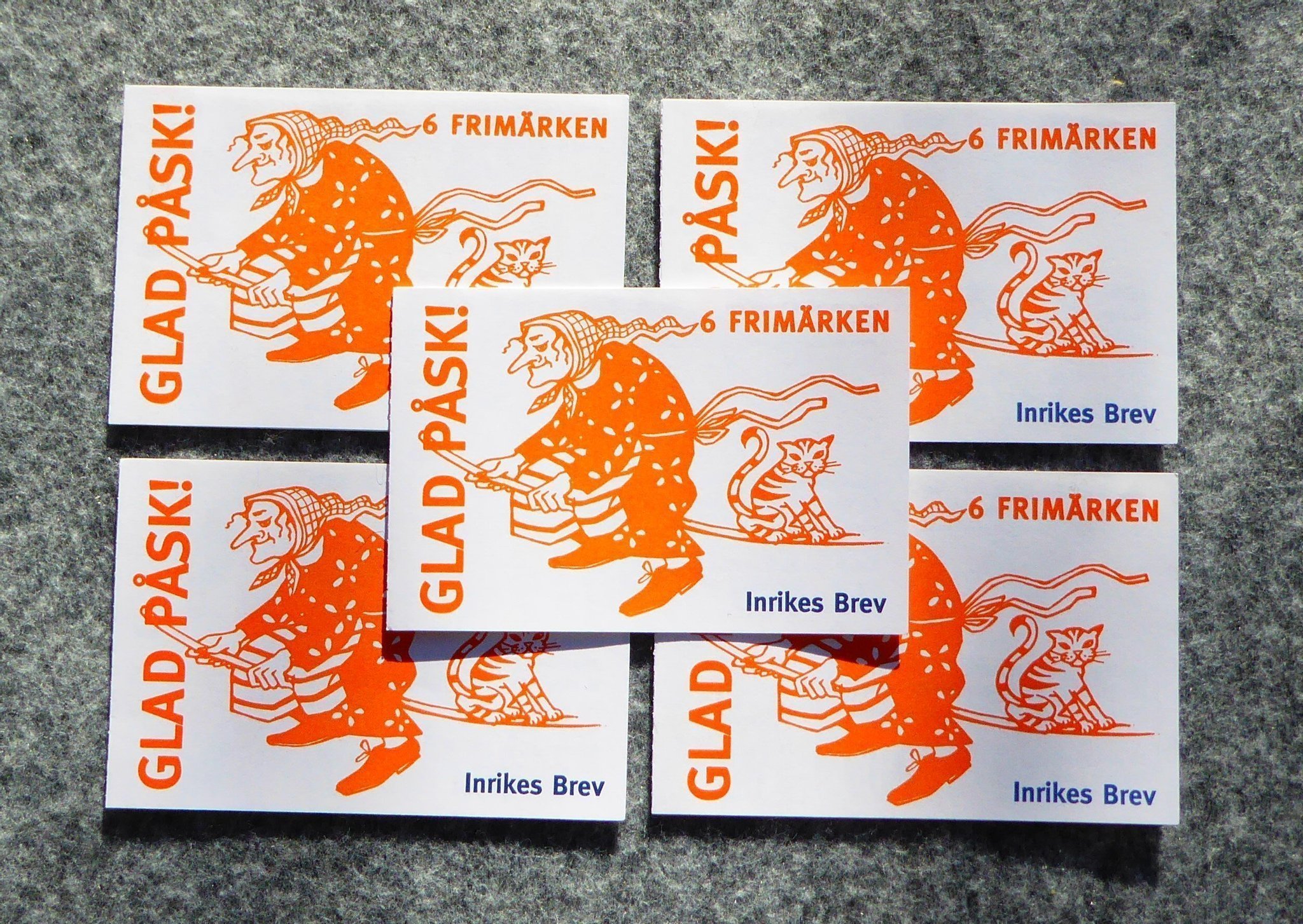 30 Valörlösa inrikes brev med original gummerin.. | Köp på Tradera ...