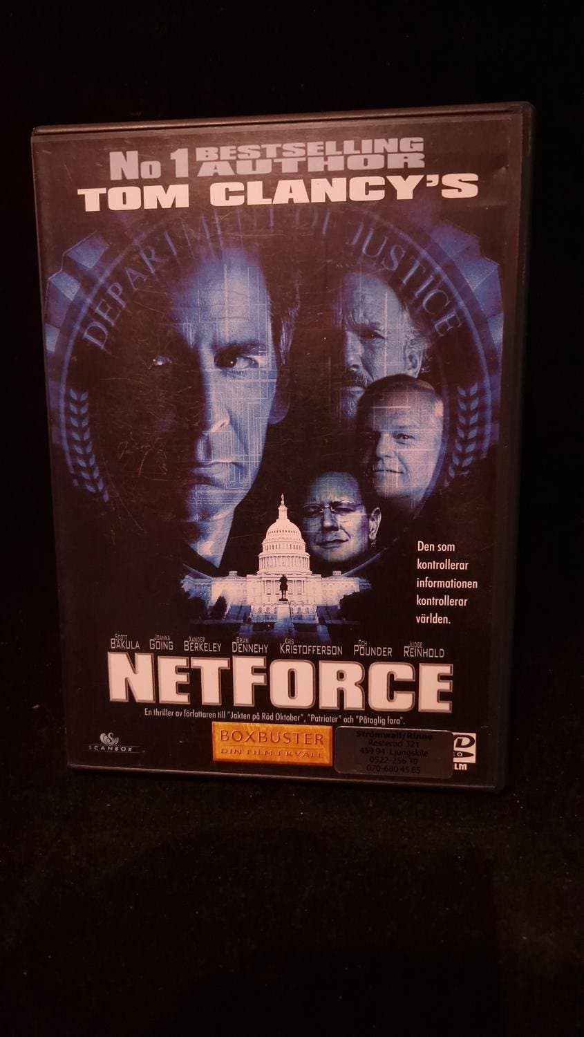 Netforce (DVD) Tom Clancy - Brian Dennehy, Kris.. | Köp på Tradera ...