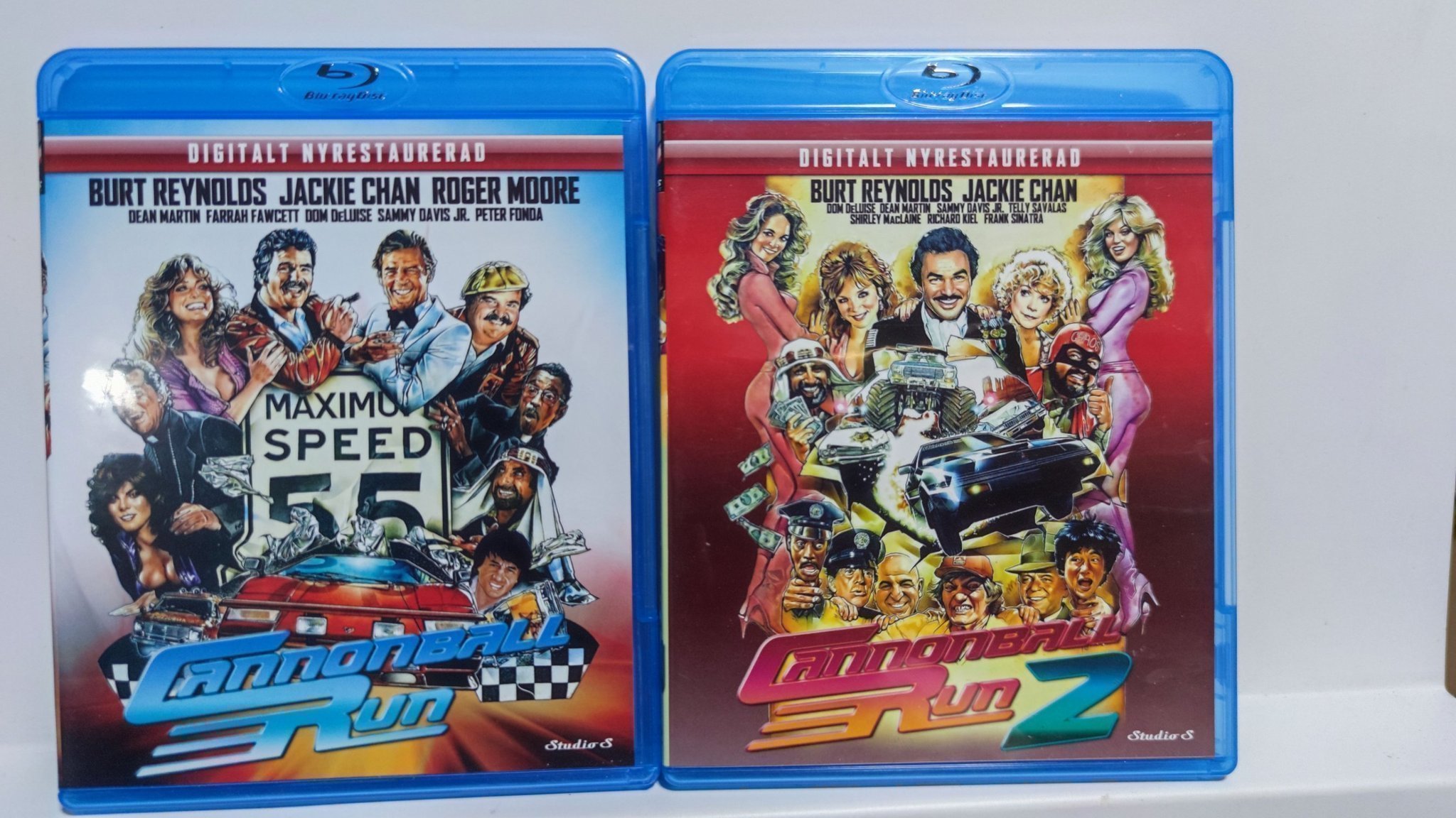 Cannonball Run 1.2 Blu-Ray Svensk Text. Studio s | Köp på Tradera ...