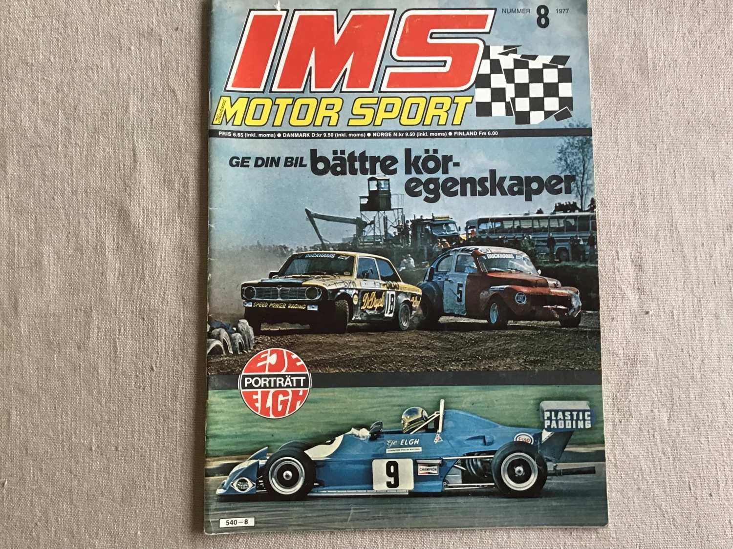 KMD N4 8 1977 EJE ELGH,PETER NORLANDER VÄSTKUST.. | Köp på Tradera ...