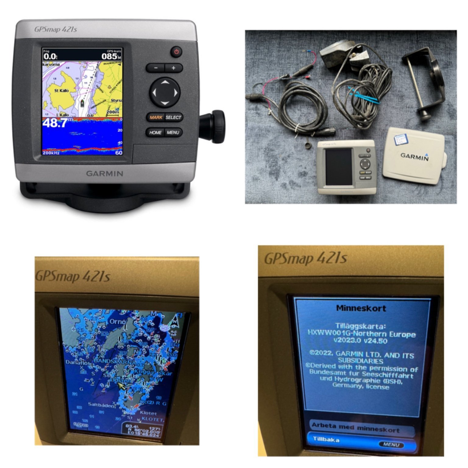 Se produkter som liknar Garmin Gpsmap 421S+Garmin Blu.. på Tradera ...