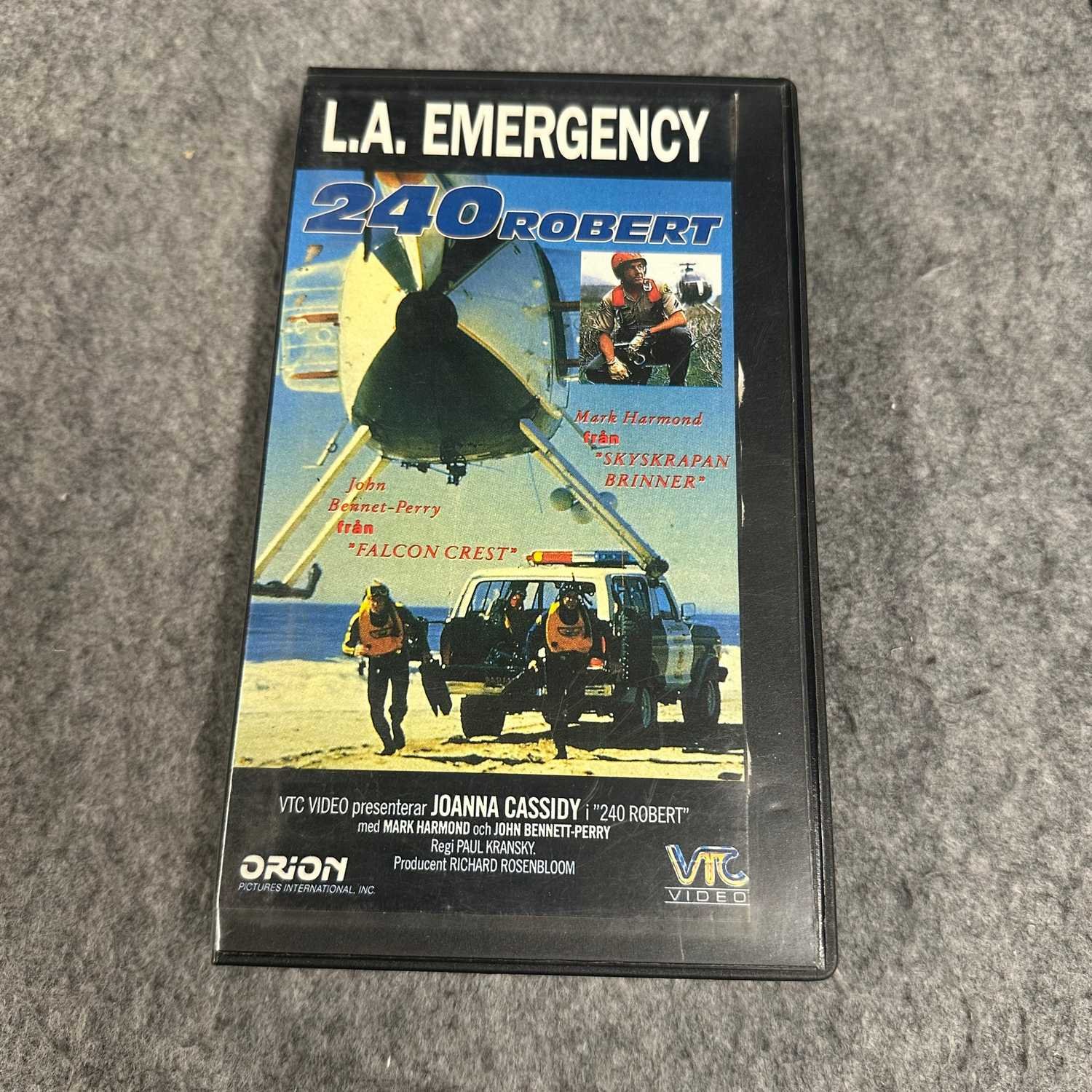 LA Emergency - 240 Robert - VHS | Köp från LindesFynd på Tradera ...