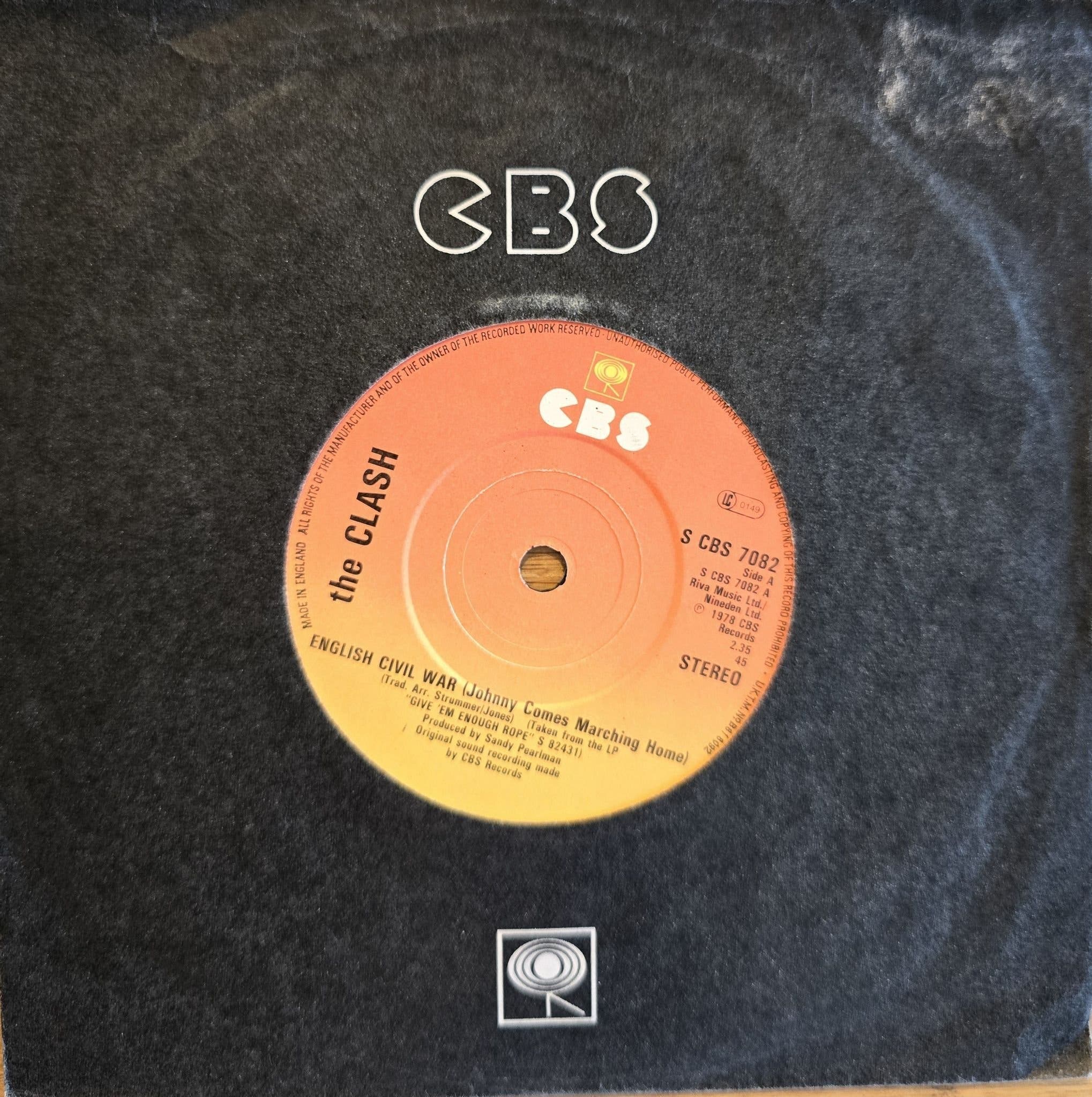 The Clash-English civil war | Köp på Tradera (681567647)