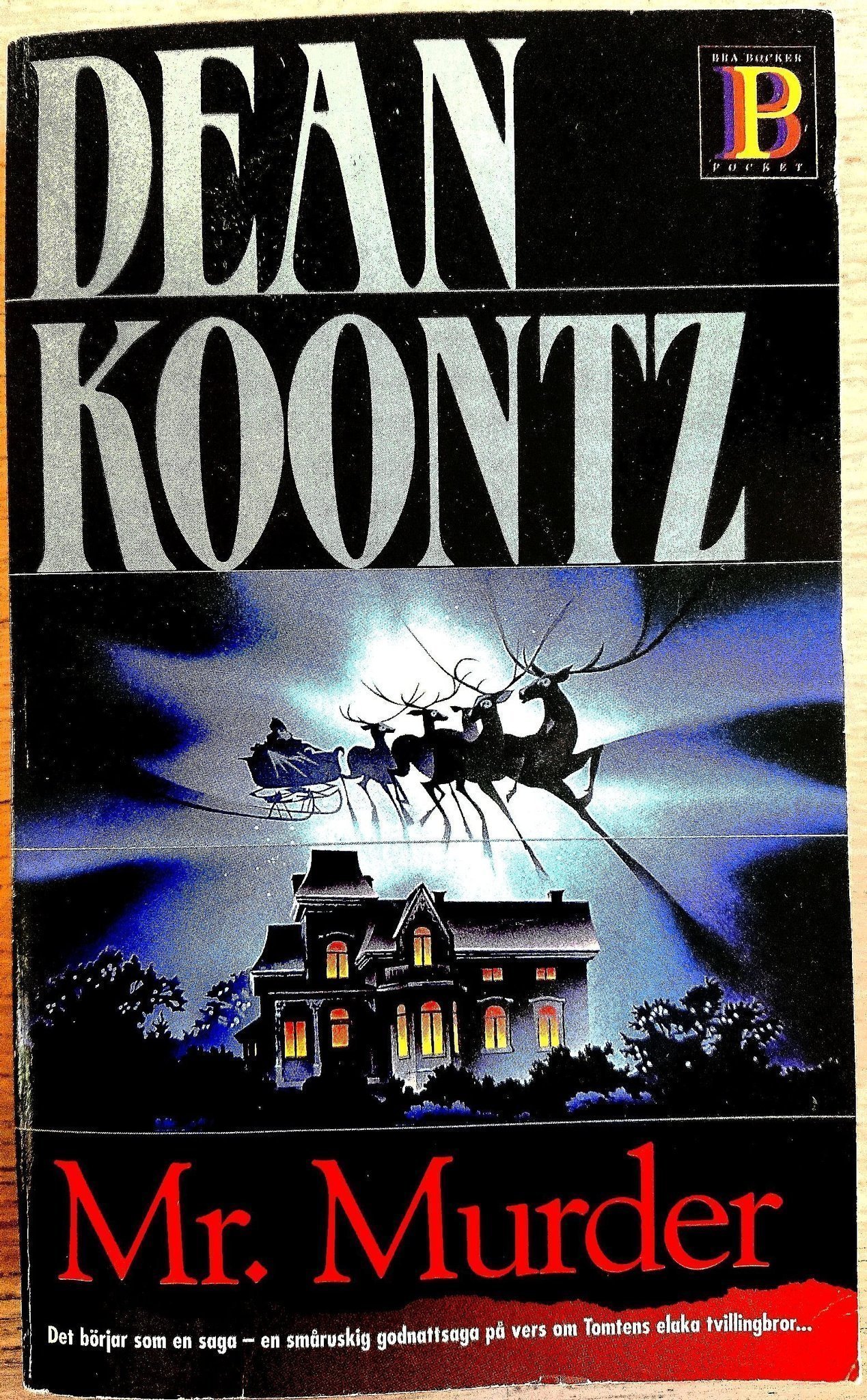 POCKET MR. MURDER AV DEAN KOONTZ, 1994 | Köp på Tradera (734672619)