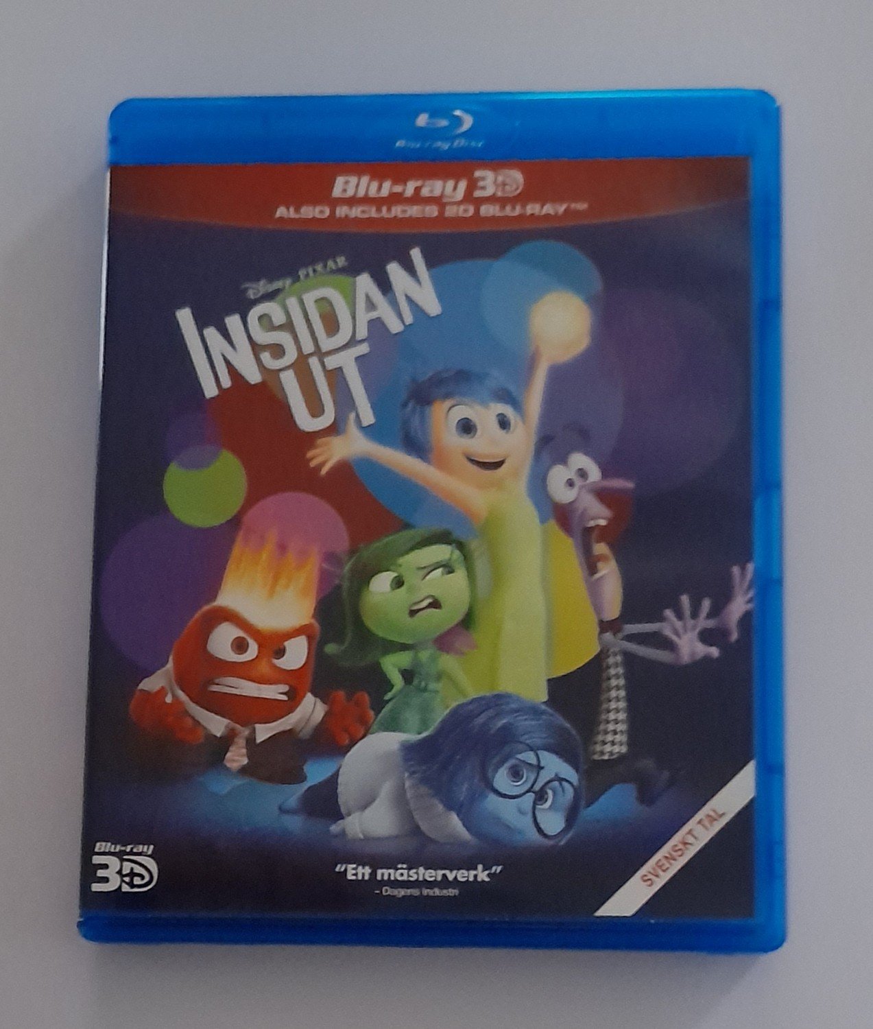 Insidan Ut Blu-ray 3D + Blu-ray / Disney Pixar .. | Köp på Tradera ...