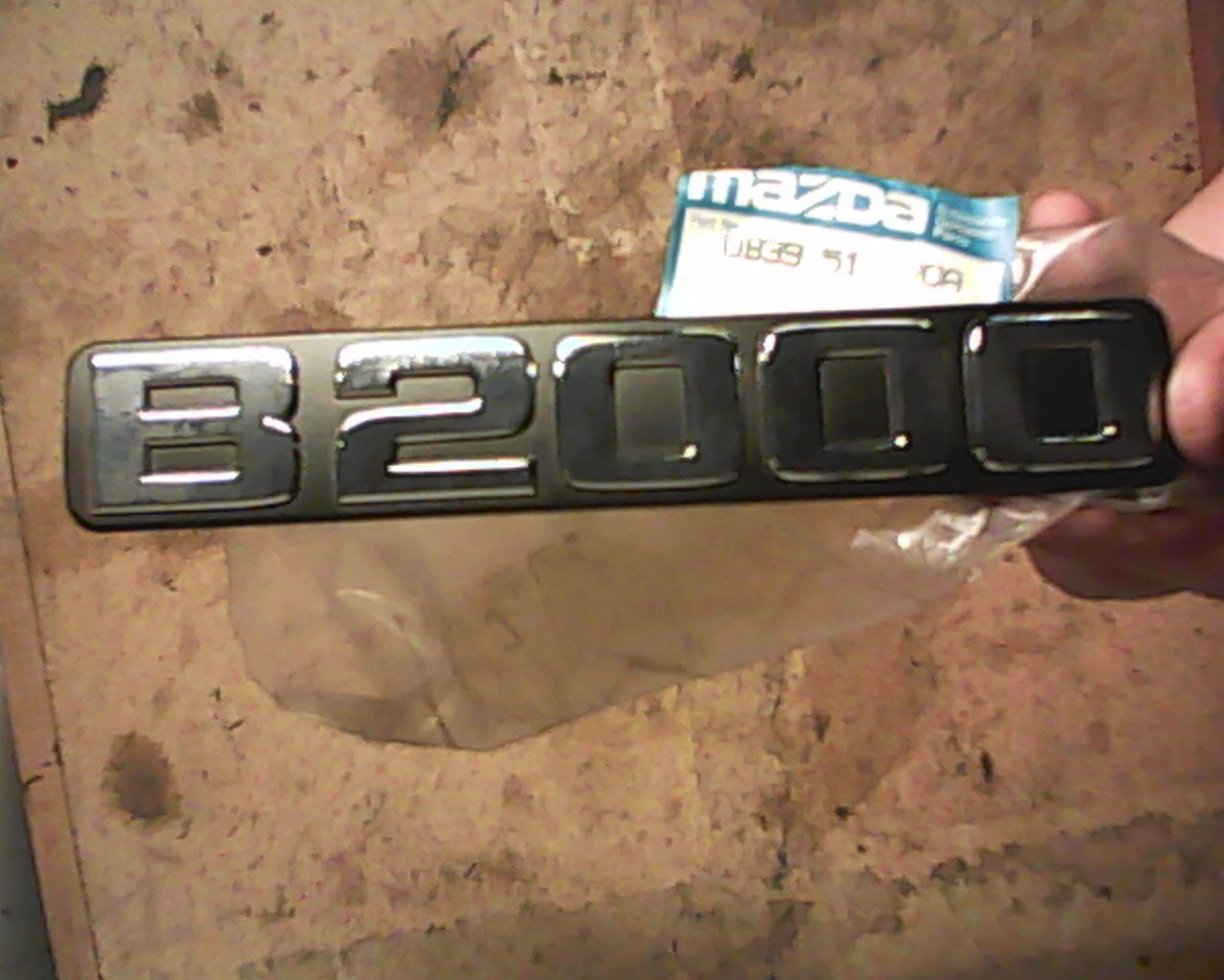 Mazda B2000, 1994, emblem, Nytt | Köp från Ljusdals på Tradera (257341776)