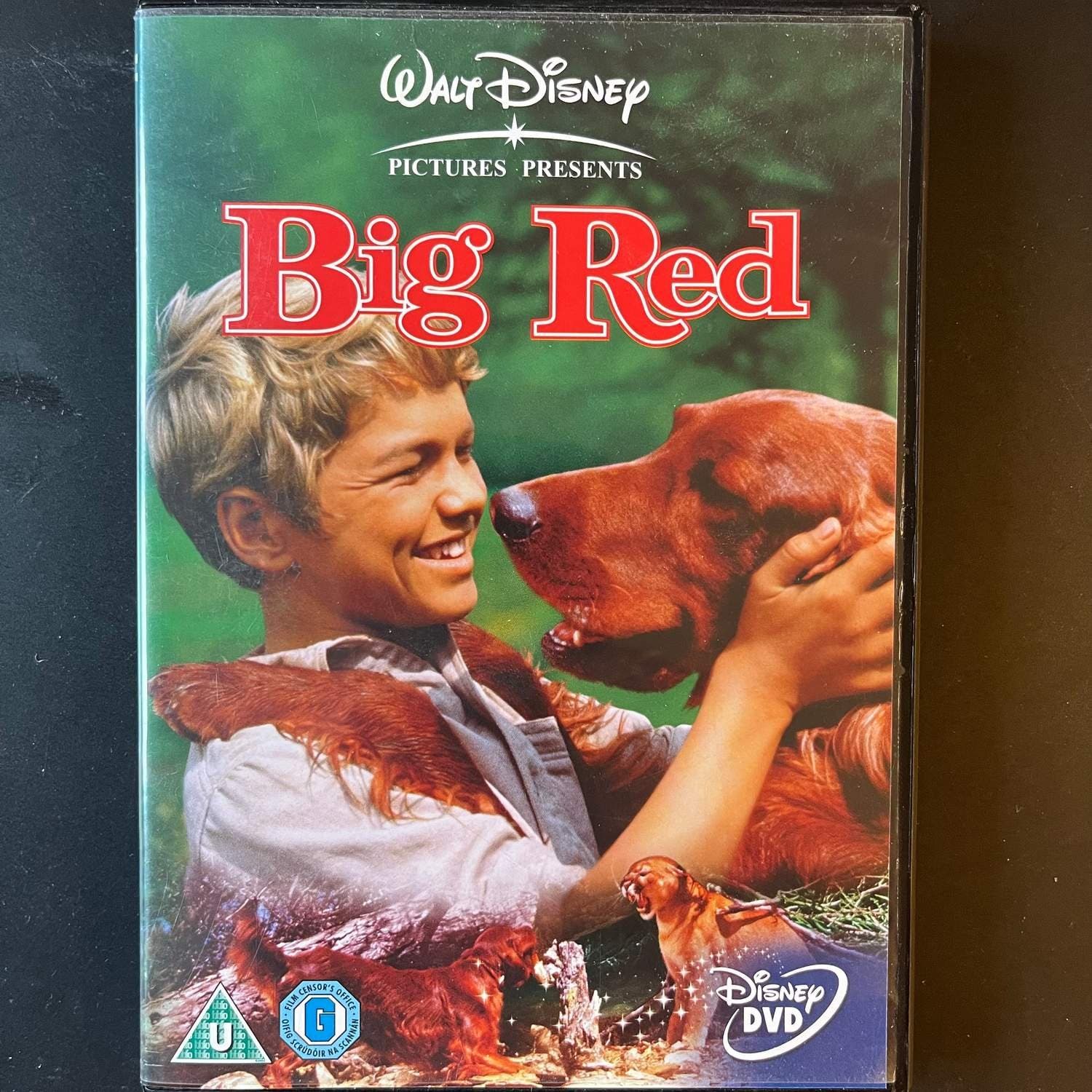 BIG RED. WALT DISNEY. DVD BARN.. | Köp från Retrobörsen på Tradera ...