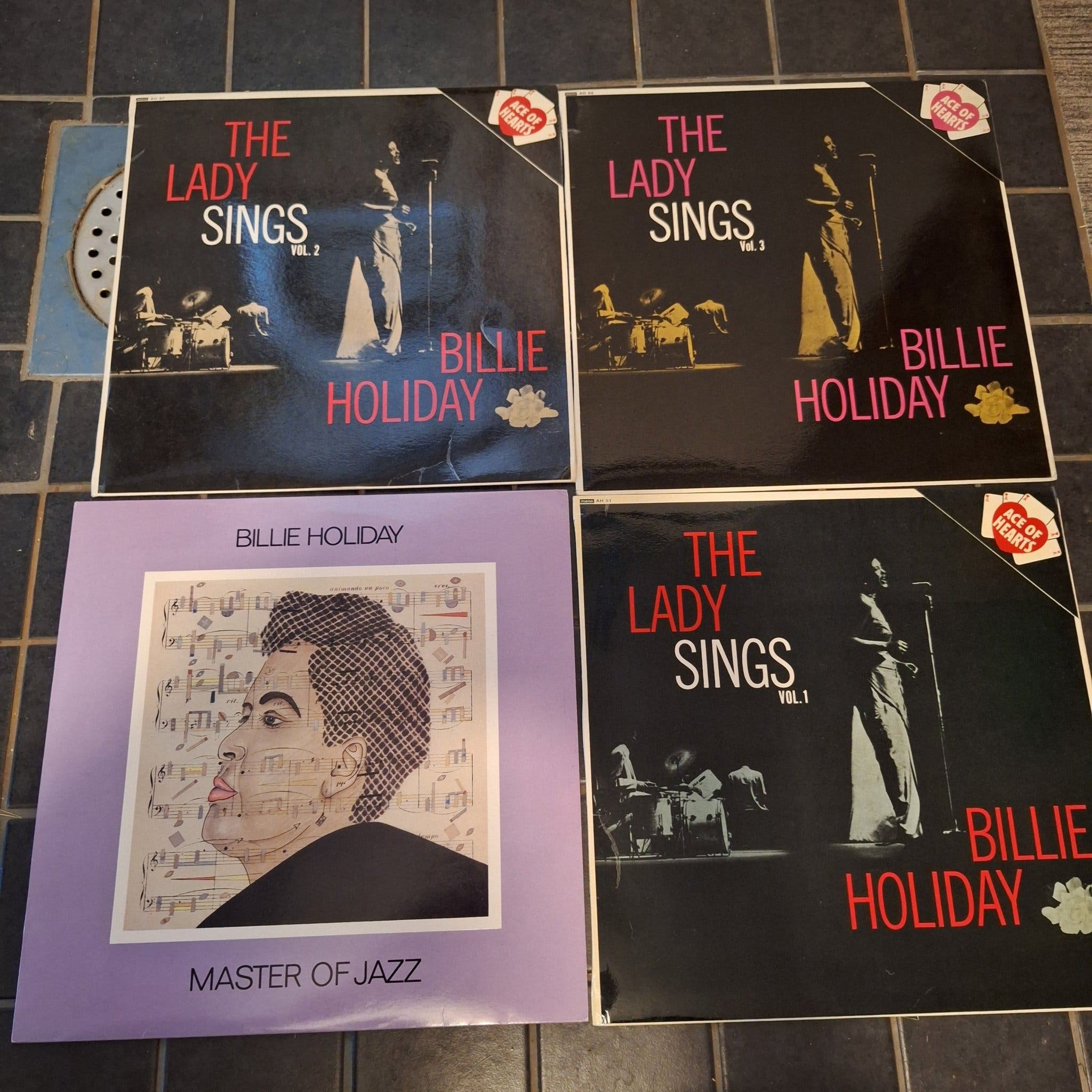 Billie Holiday - The Lady Sings Vol. 1-3 & Mast.. | Köp på Tradera ...