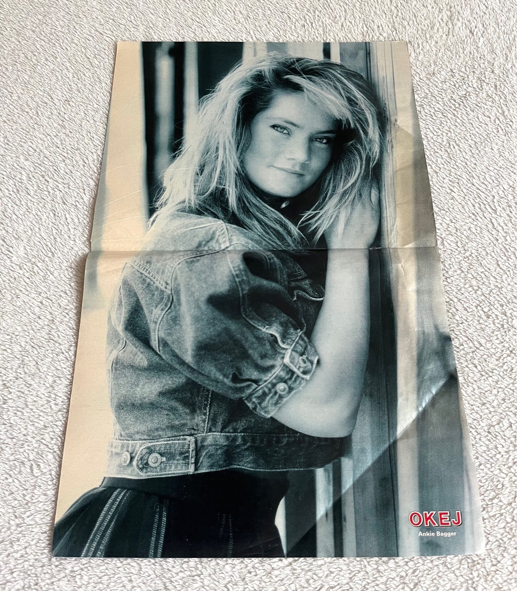 Ankie Bagger 1990 poster affisch plansch - Tidn.. | Köp på Tradera ...