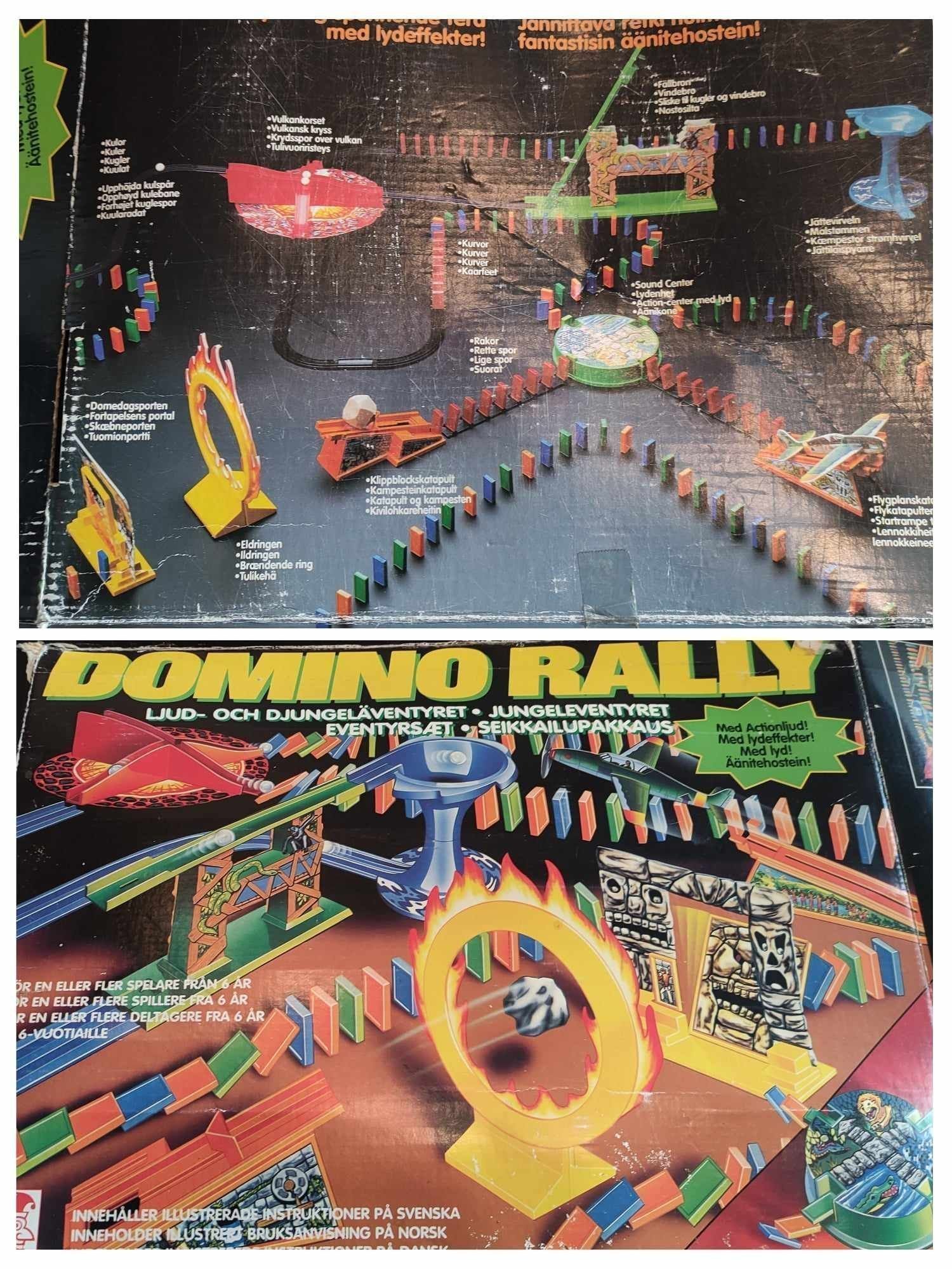 Domino rally ,och domino spöktåg, 90 talet | Köp på Tradera (633186695)