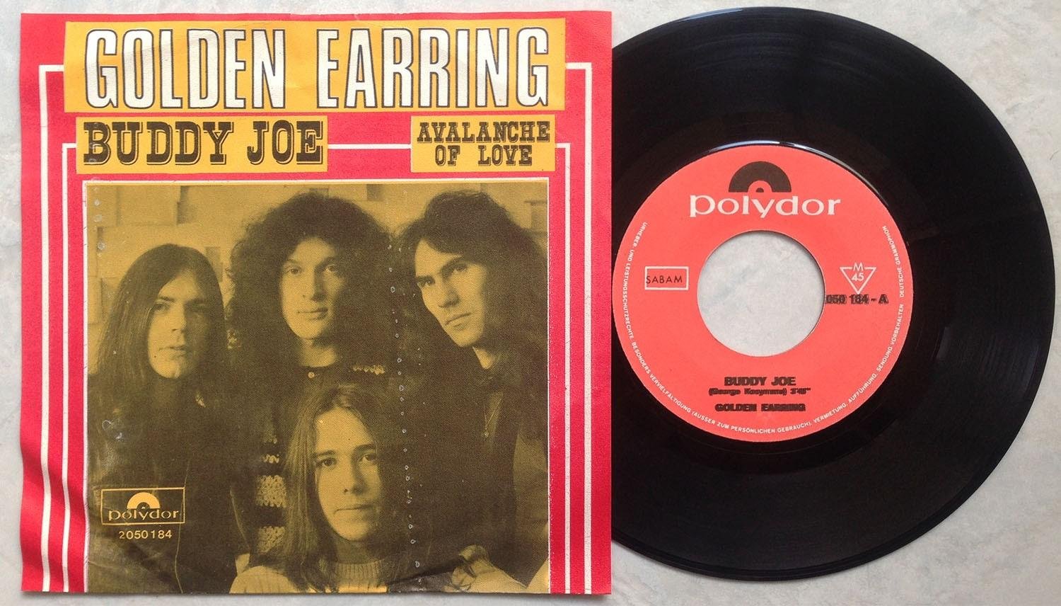 GOLDEN EARRING 'Buddy Joe' 1972 Belgian 7" | Köp på Tradera (564833651)