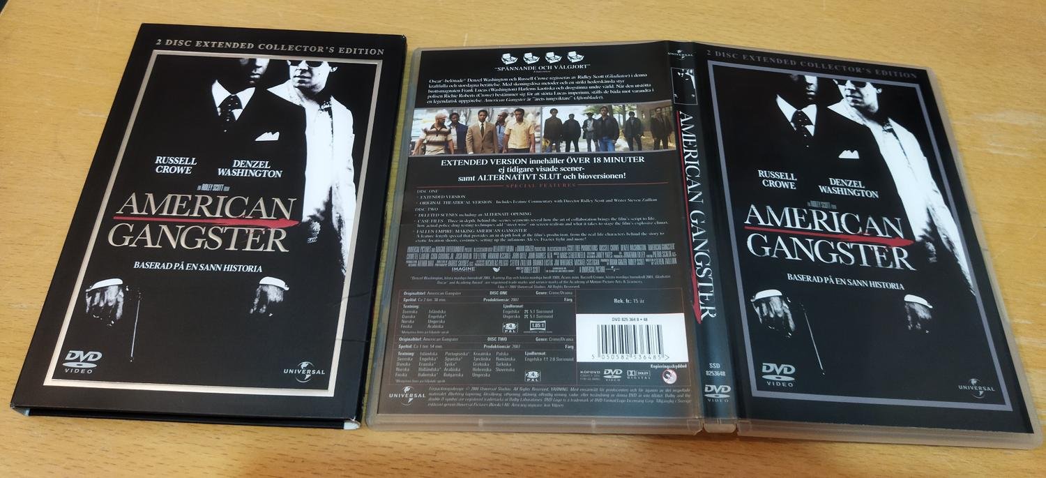 American gangster Russell Crow.. | Köp från Vinylcomics på Tradera ...