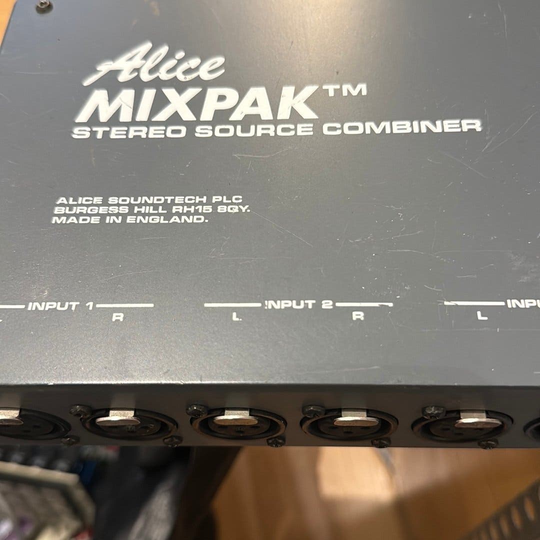 Se produkter som liknar Alice MIXPAK Stereo Source Co.. på Tradera ...