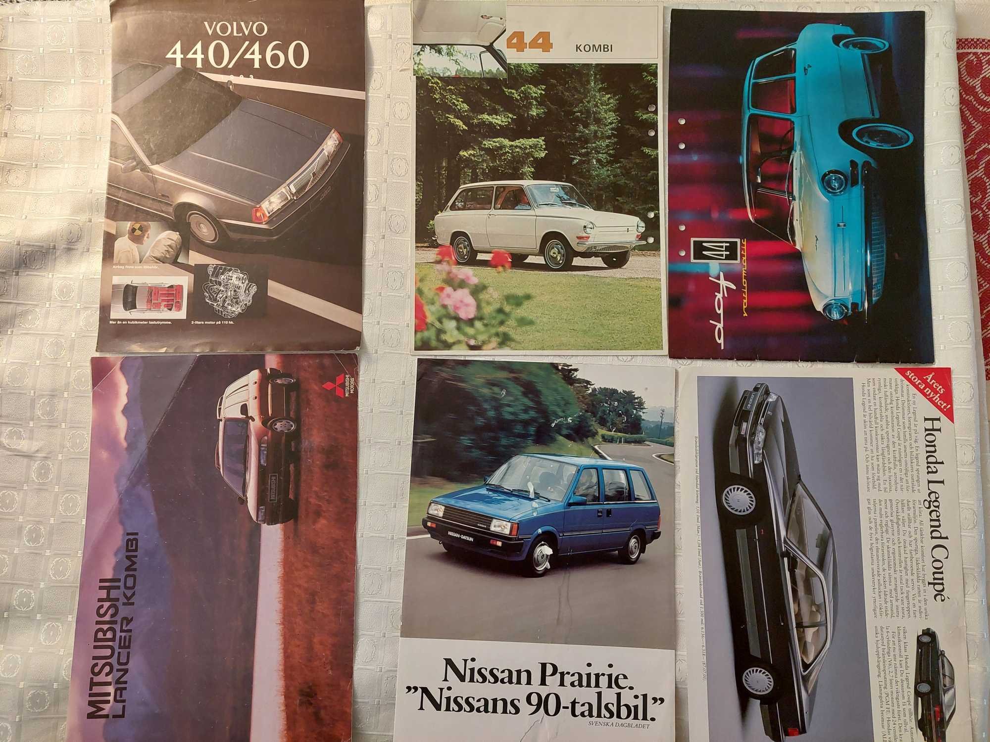 DAF Mitsubishi Nissan Volvo Diverse broschyrer _ | Köp på Tradera ...