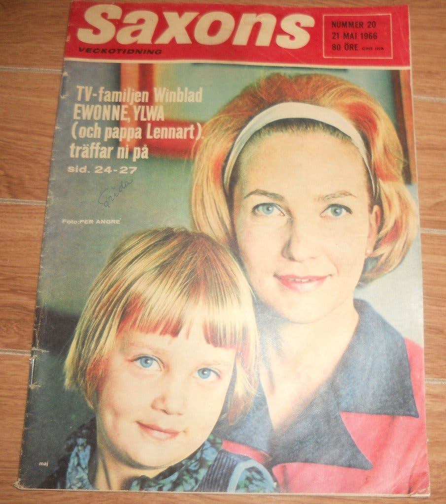 Saxons nr20 1966 Ewonne Winblad, Arvid Knöppel,.. | Köp på Tradera ...