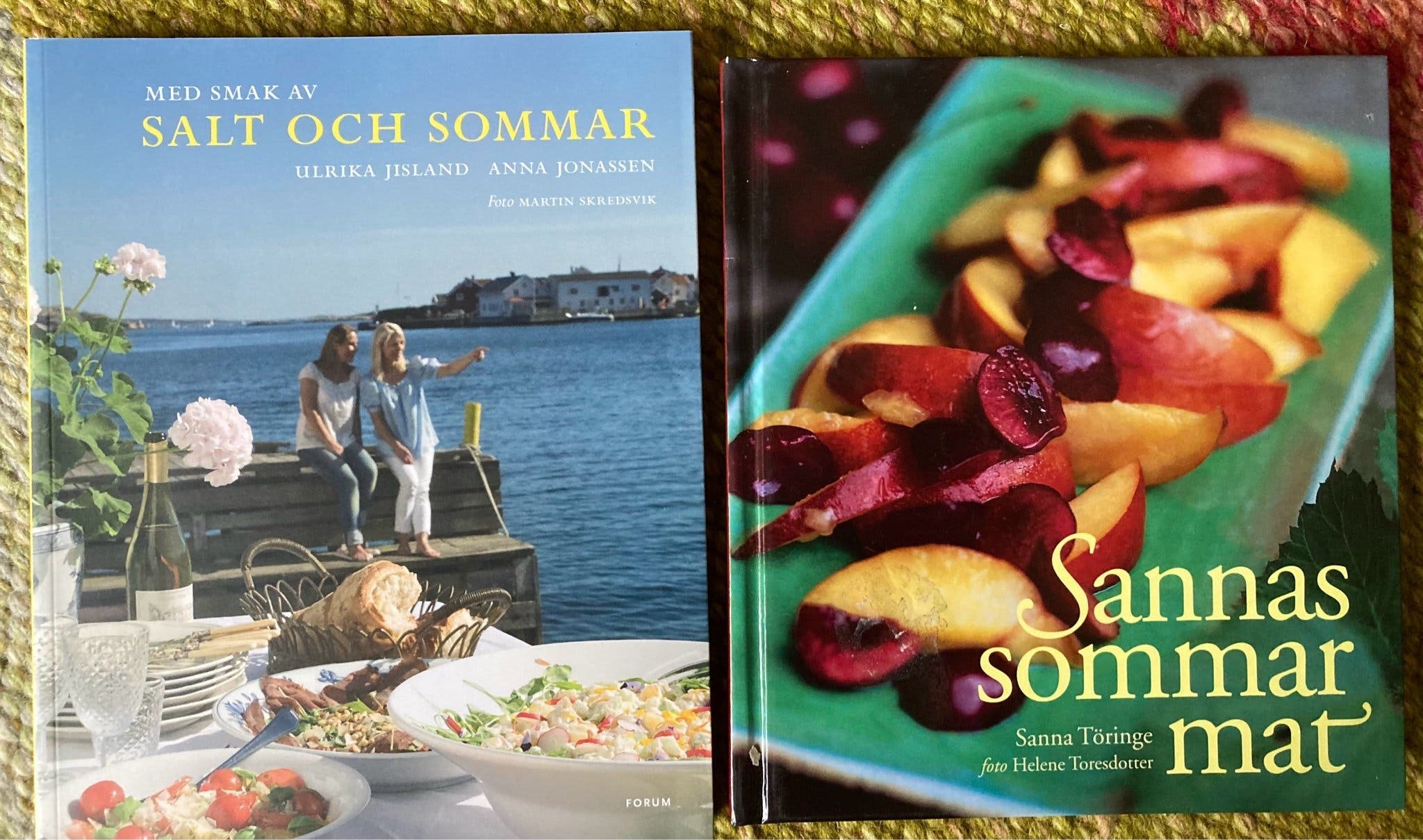 Två Somriga Kokböcker: "Med smak av Salt och So.. | Köp på Tradera ...