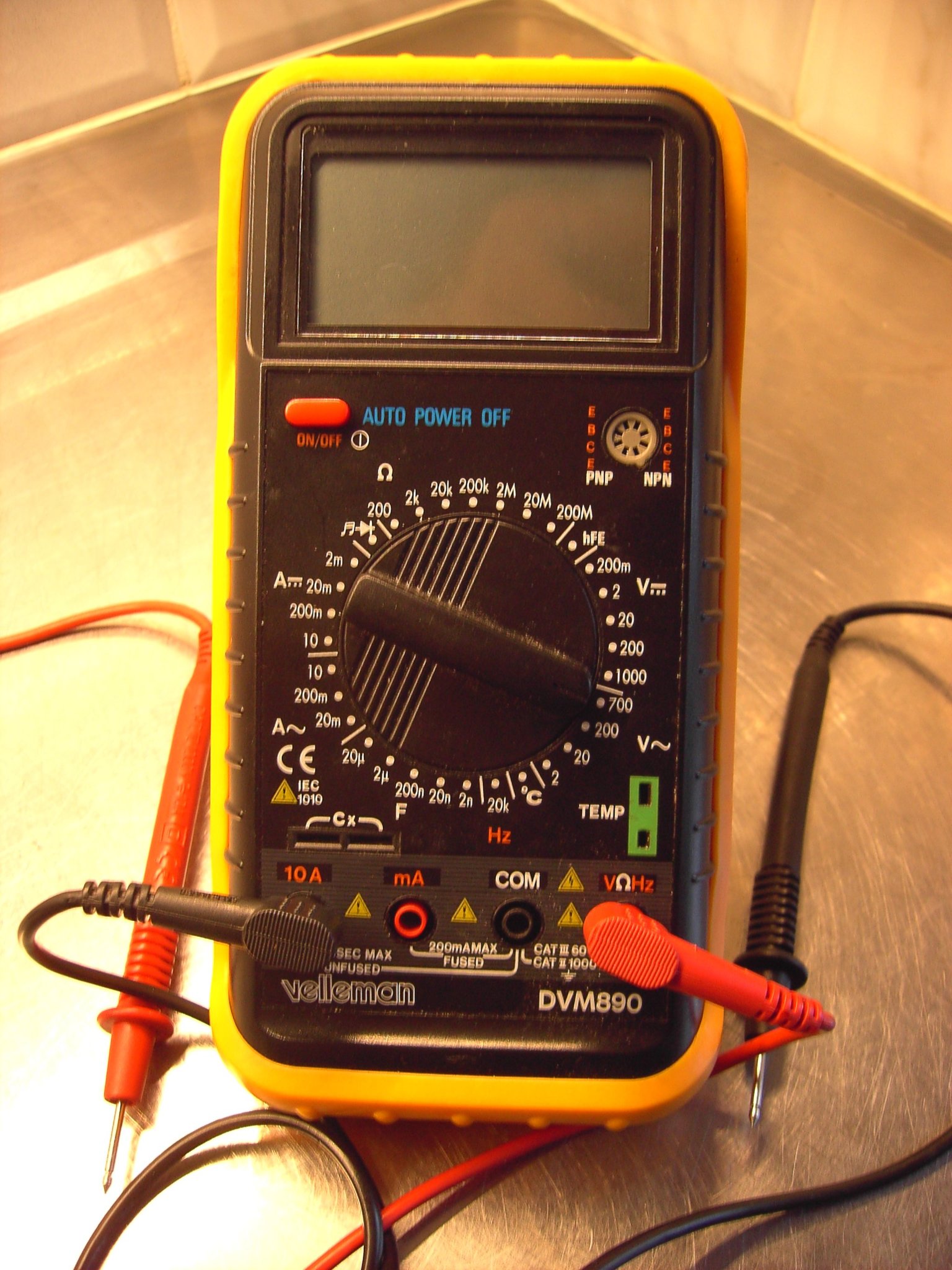 Multimeter Velleman DVM 890 (416245214) ᐈ Köp på Tradera