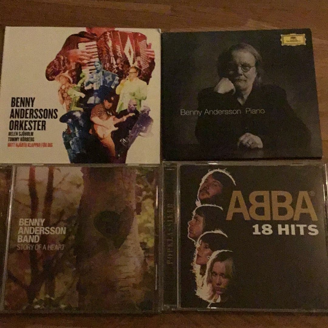 Se produkter som liknar 4 CD-skivor med ABBA och Benn.. på Tradera ...