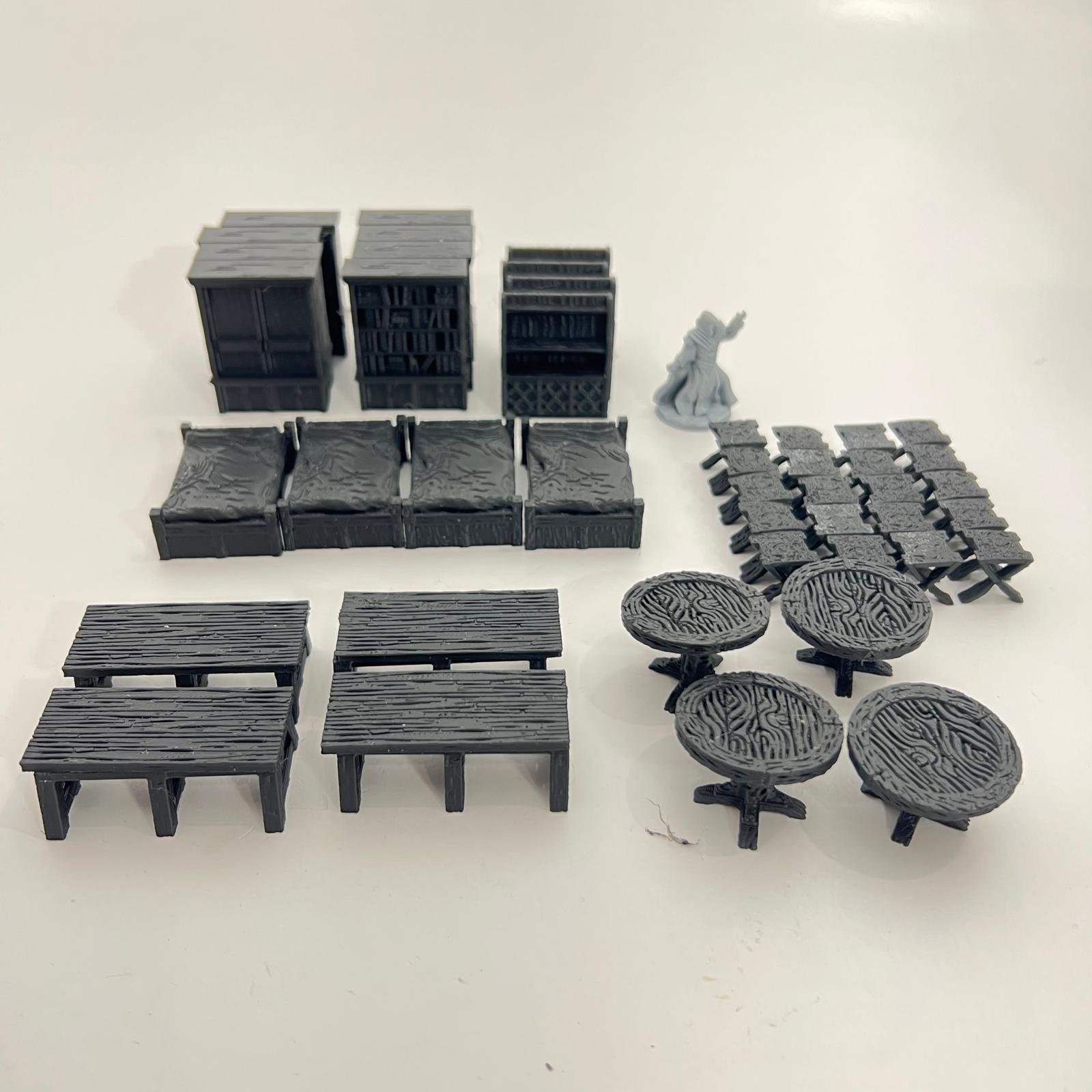 Mixed Props 3 - terräng - figurspel - byggnad | Köp på Tradera (703403646)