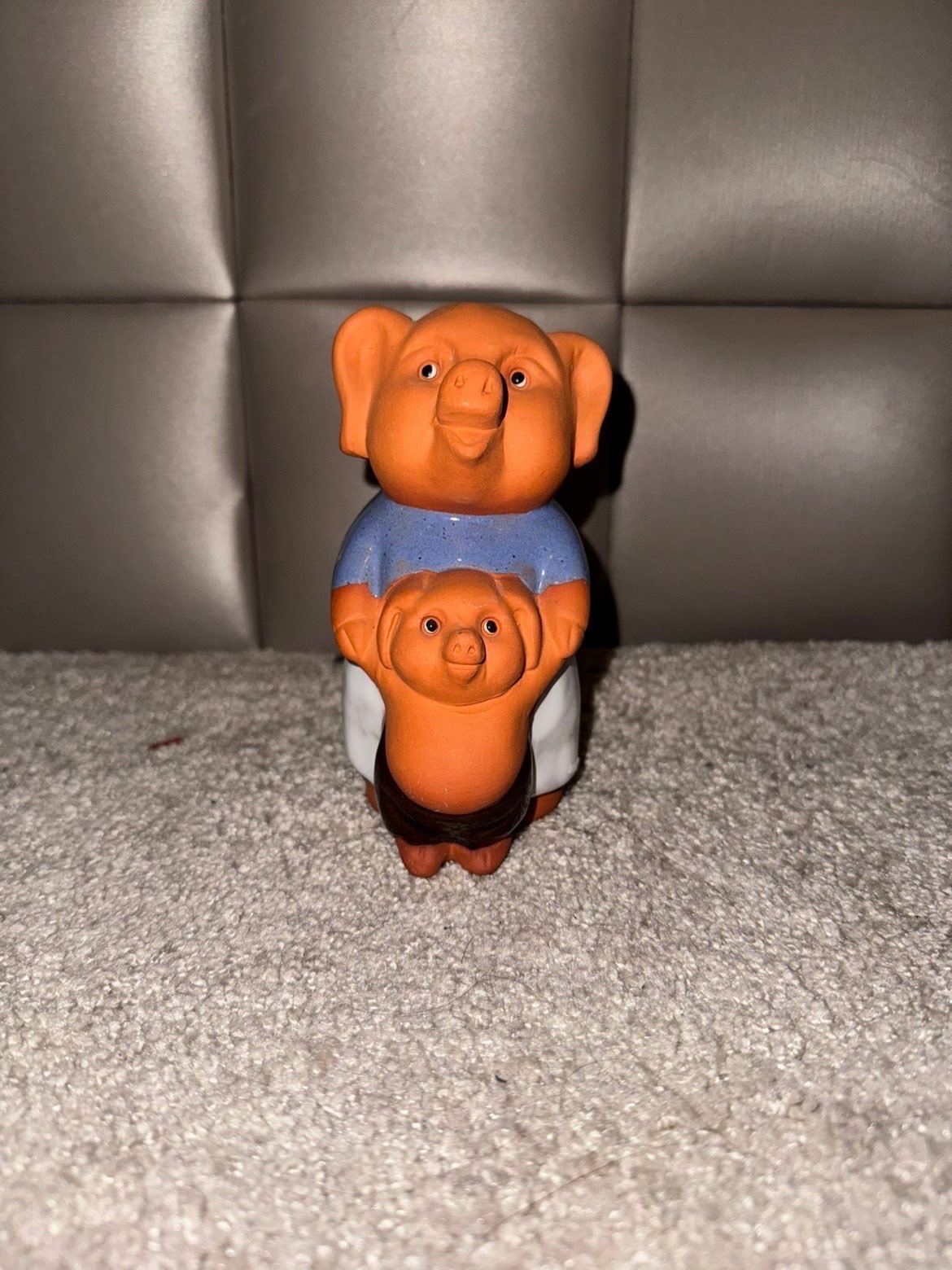 Gris med kulting smågris Julgris keramik Mor oc.. | Köp på Tradera ...