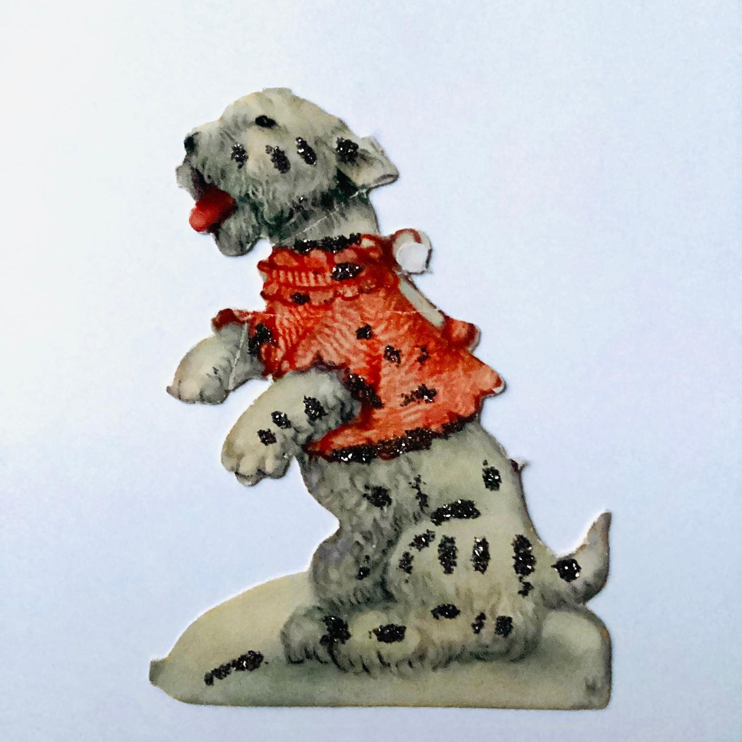 AFKH Gullig hund Bokmärke 7 cm Med glitter Gaml.. | Köp på Tradera ...