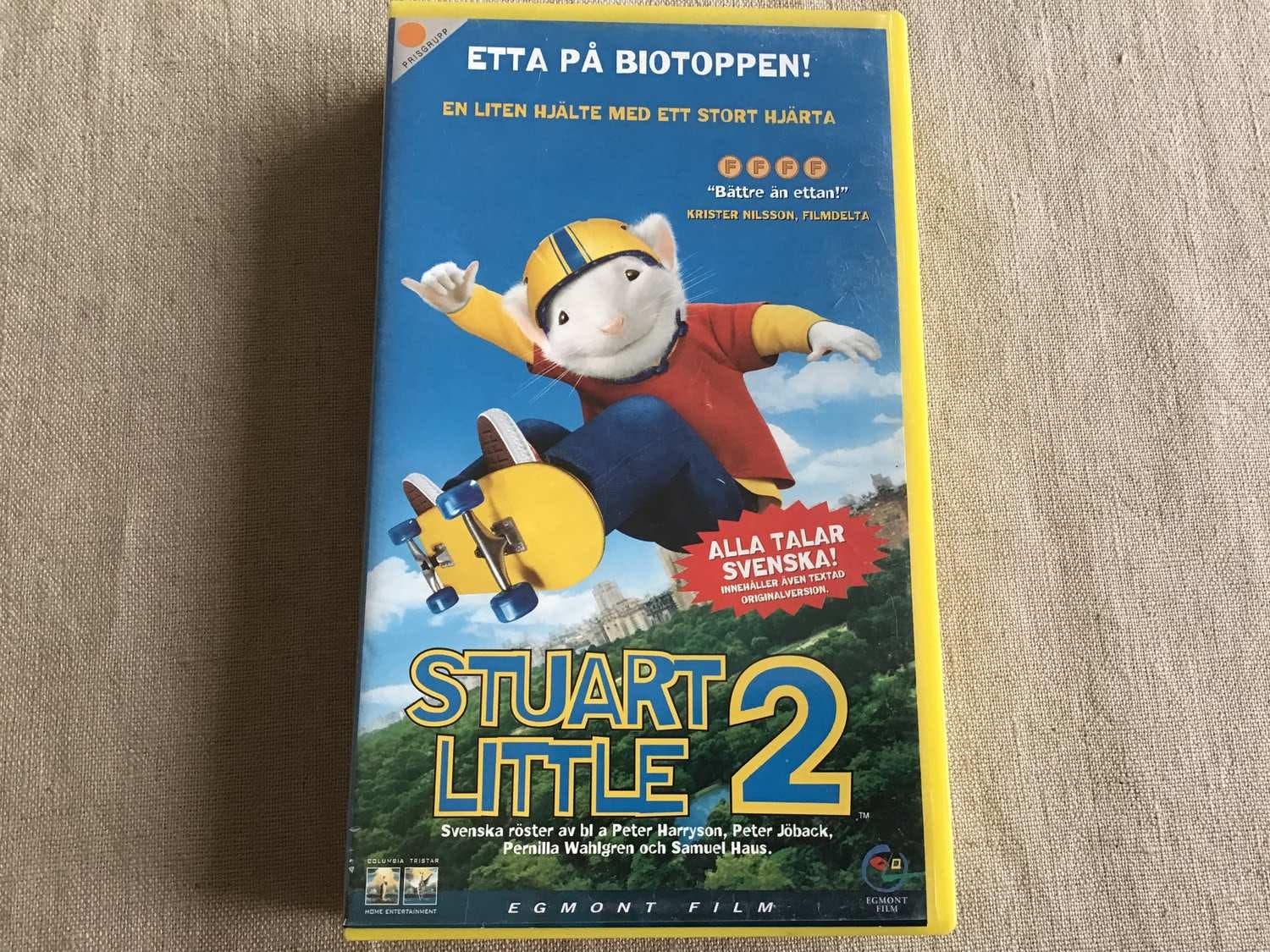Se produkter som liknar STUART LITTLE 2 VHS SVENSKT T.. på Tradera ...