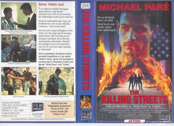 KILLING STREETS (VHS) | Köp från Boa-skivakuten på Tradera (654464580)
