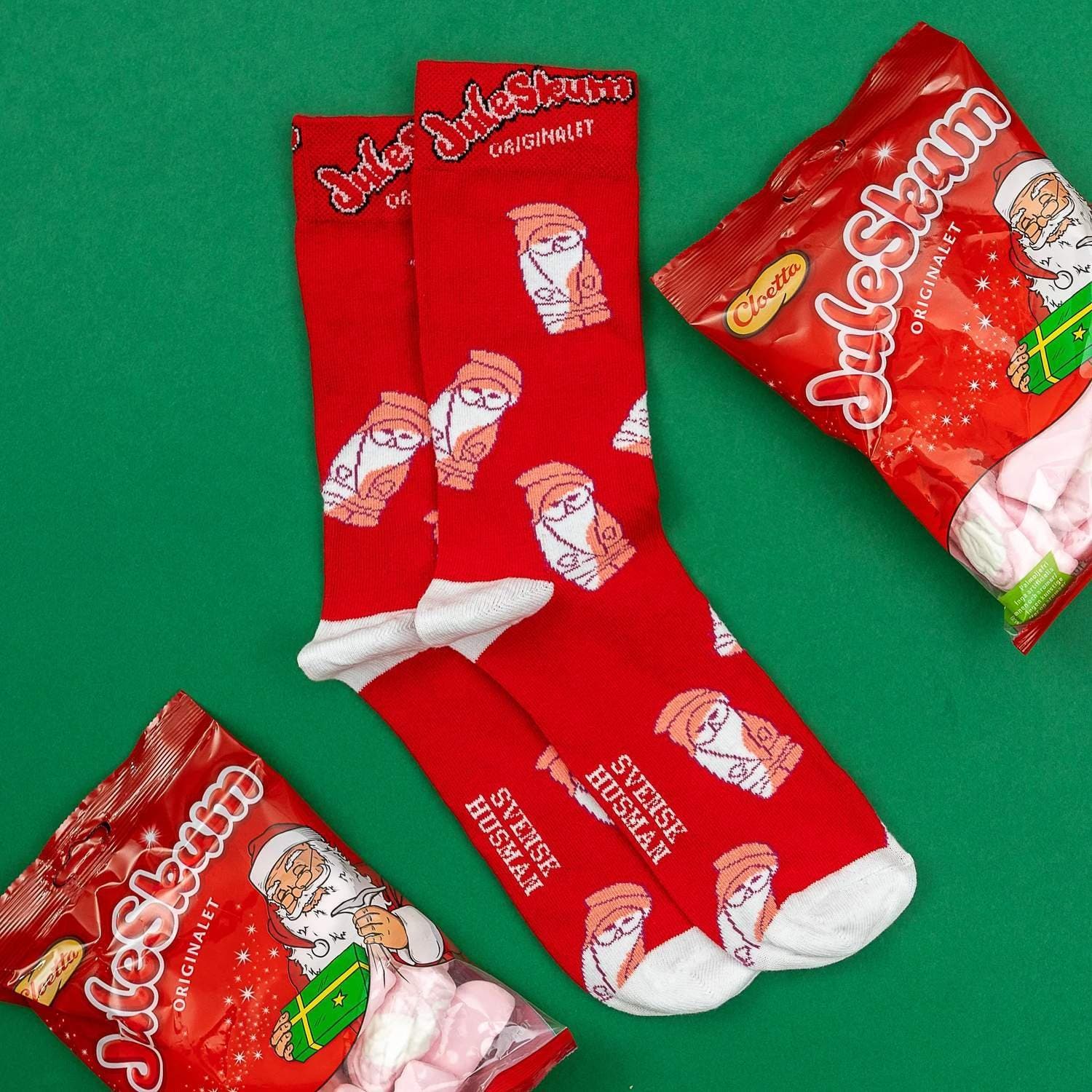 Se produkter som liknar Strumpor Juleskum Skumtomte B.. på Tradera ...
