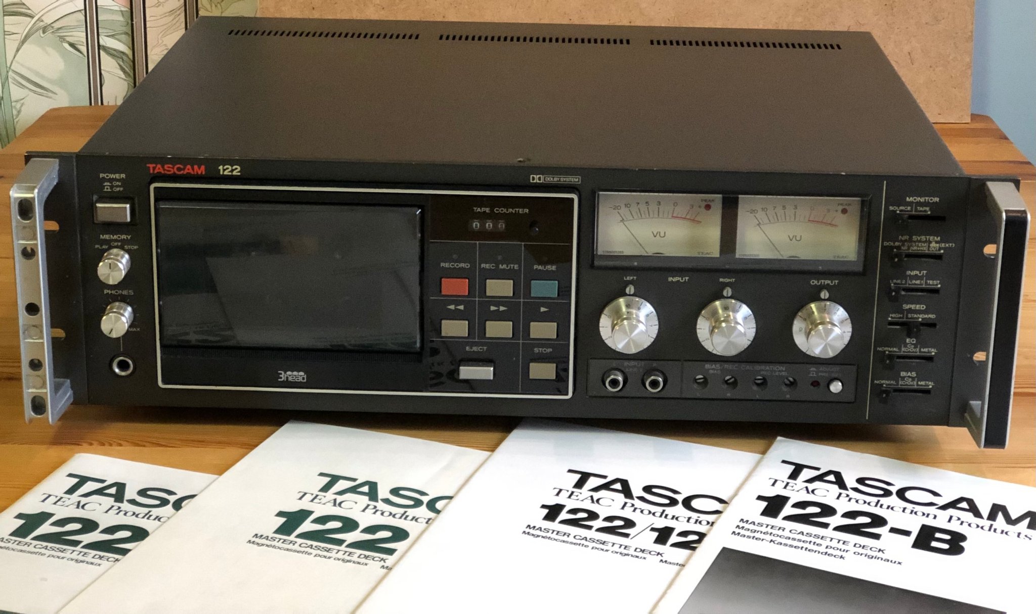 Tascam 122 B Master Kassettbandspelare | Köp på Tradera (698483481)