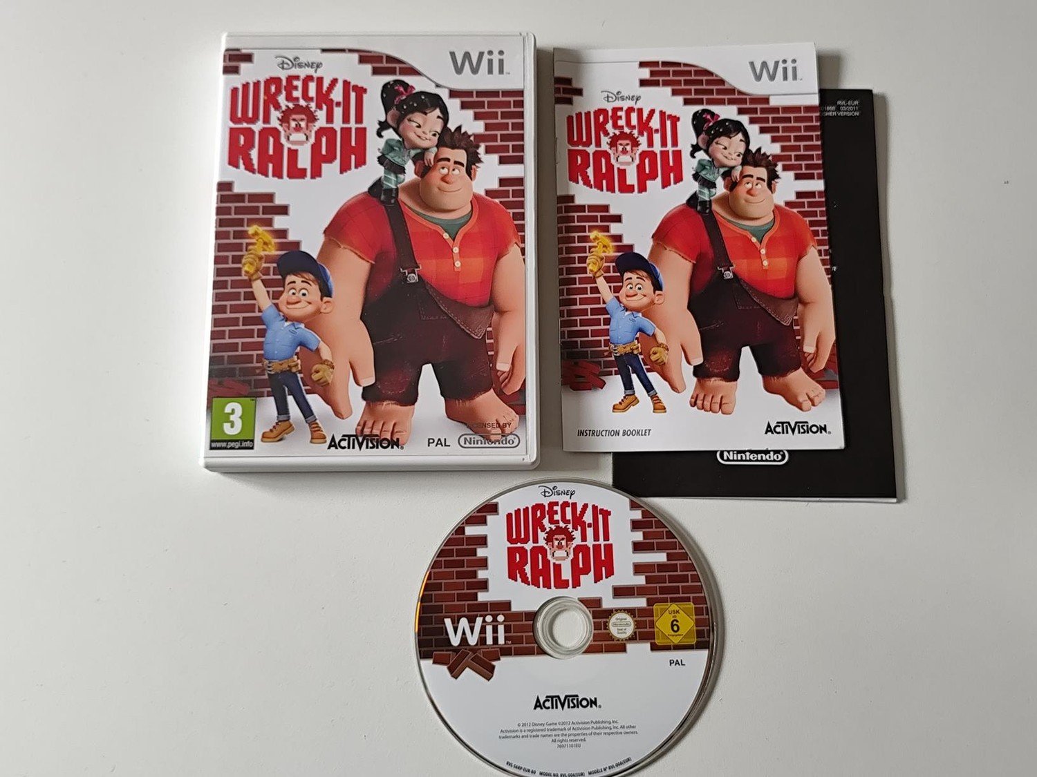 Nintendo Wii Wreck It Ralph Repf.. | Köp från Spelerill på Tradera ...