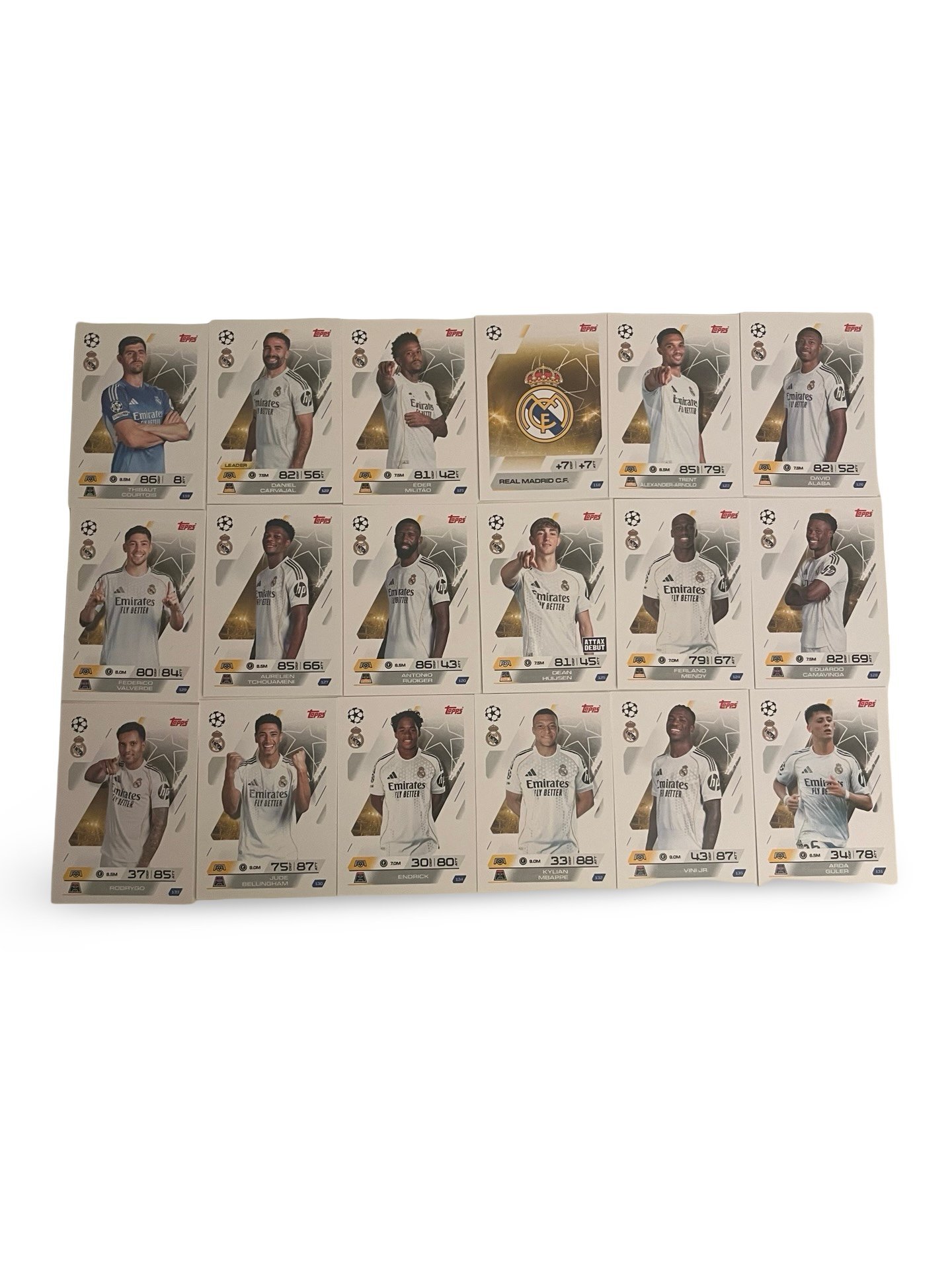 KOMPLETT SAMLING! Real Madrid Topps match Attax.. | Köp på Tradera ...