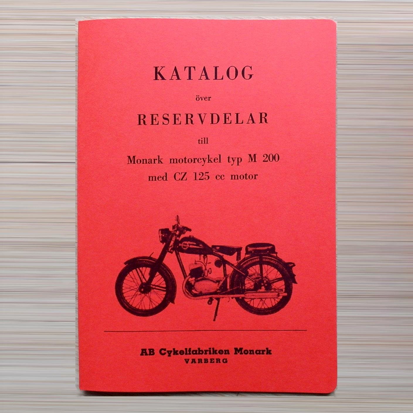 Reservdelskatalog Monark M 200 | Köp från UT-Data på Tradera (508049877)