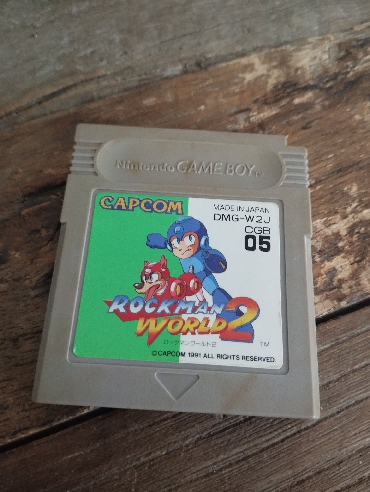 Rockman World 2 (Mega Man 2) - Nintendo Game Boy | Köp på Tradera ...