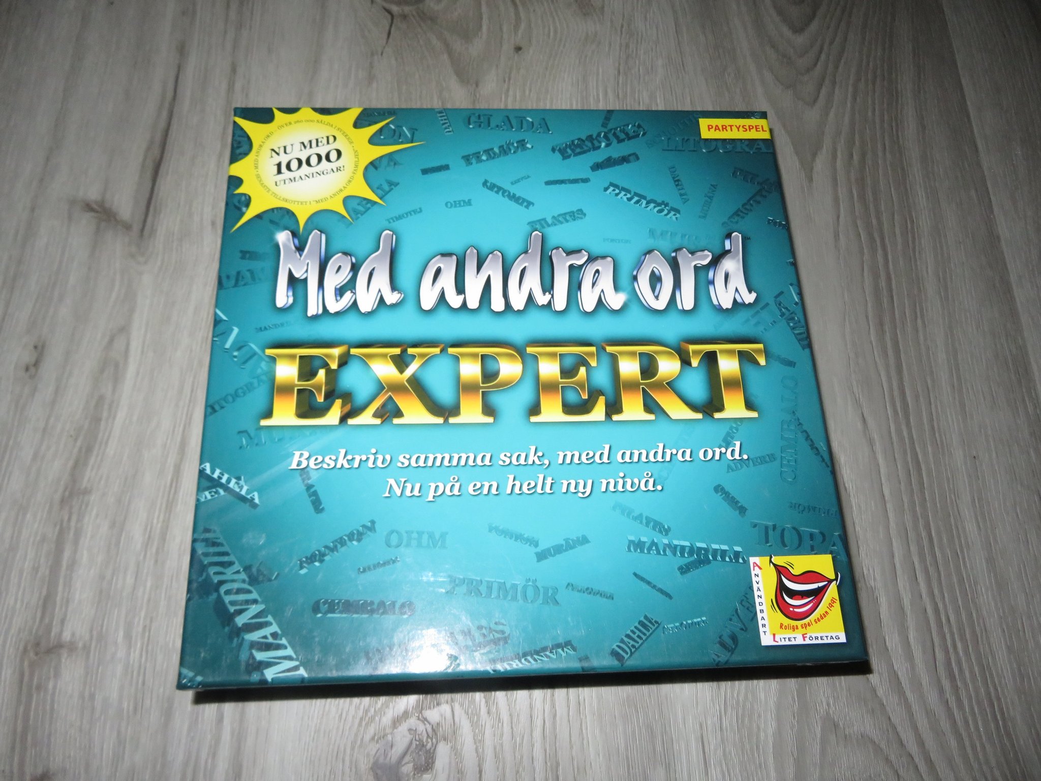 Med Andra Ord EXPERT - Sällskapsspel 1000 utman.. | Köp på Tradera ...
