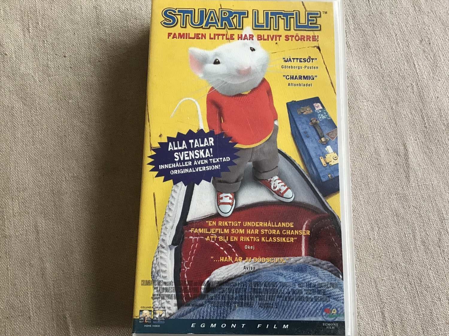 STUART LITTLE VHS SVENSKT TAL MIKAEL PERSBRANDT.. | Köp på Tradera ...