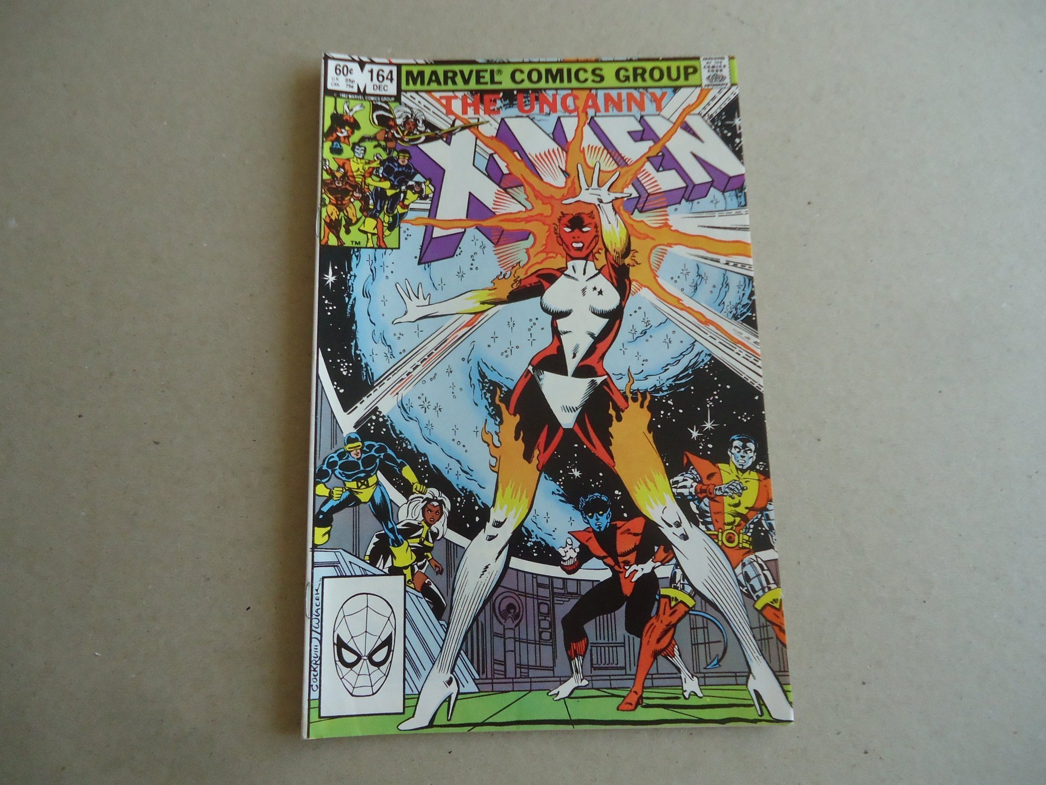 OLÄST EX 1982 UNCANNY X-MEN 164 KEY 1st BINARY | Köp på Tradera (709463231)