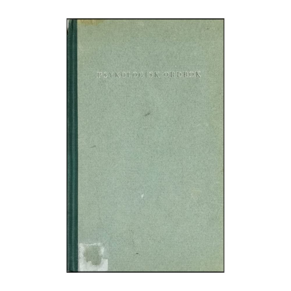 Carl Ivar Sandström: Psykologisk Ordbok | Köp på Tradera (706048349)