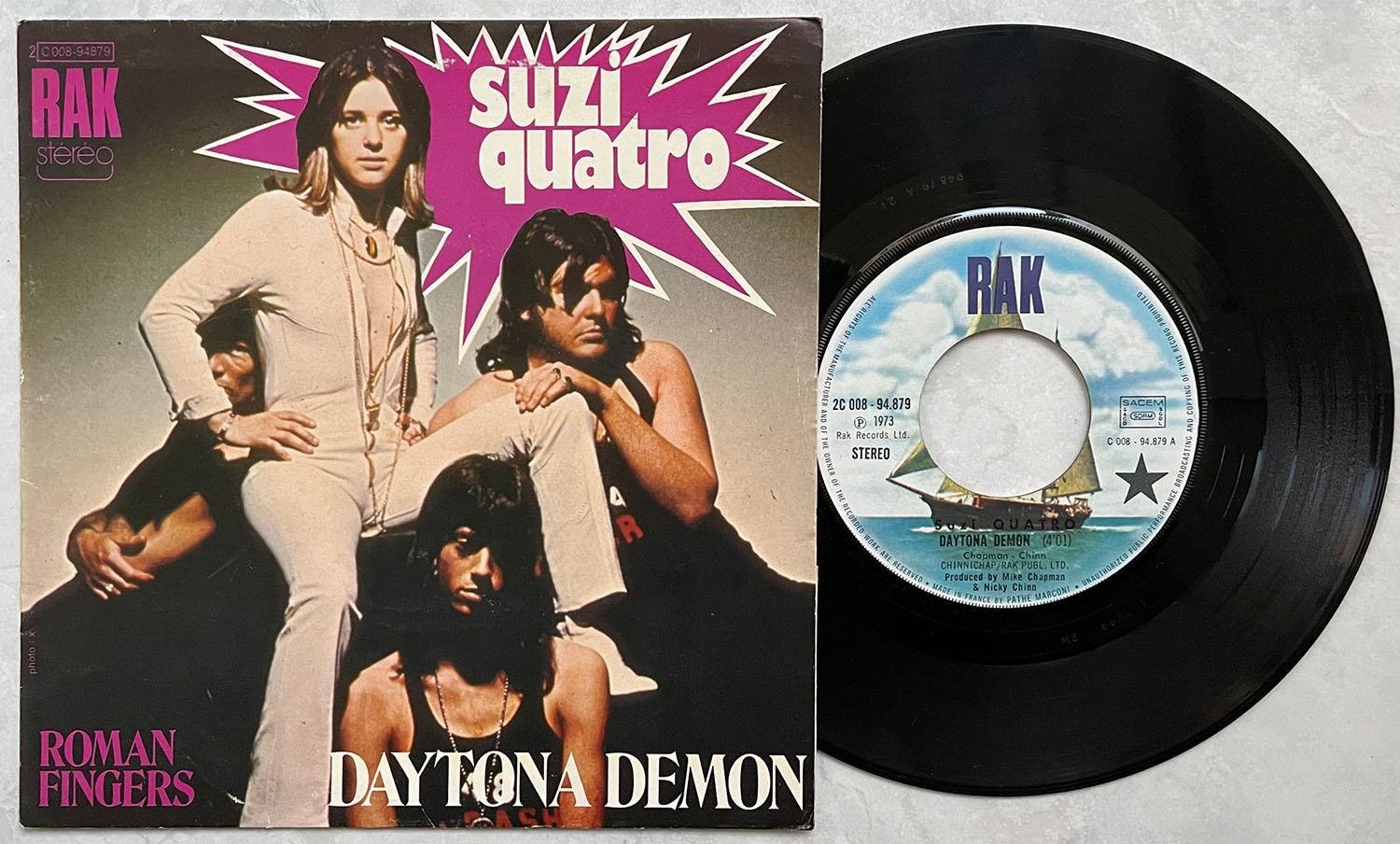SUZI QUATRO 'Daytona Demon / Roman Fingers' Fre.. | Köp på Tradera ...