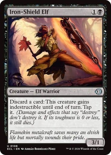 1x Iron-Shield Elf - MTG - Magic the G. - Lorwy.. | Köp på Tradera ...