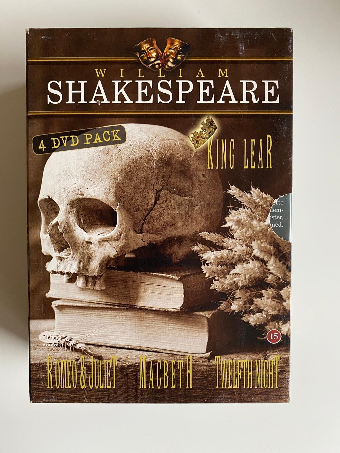 William Shakespeare DVD box - M.. | Köp från LindesFynd på Tradera ...