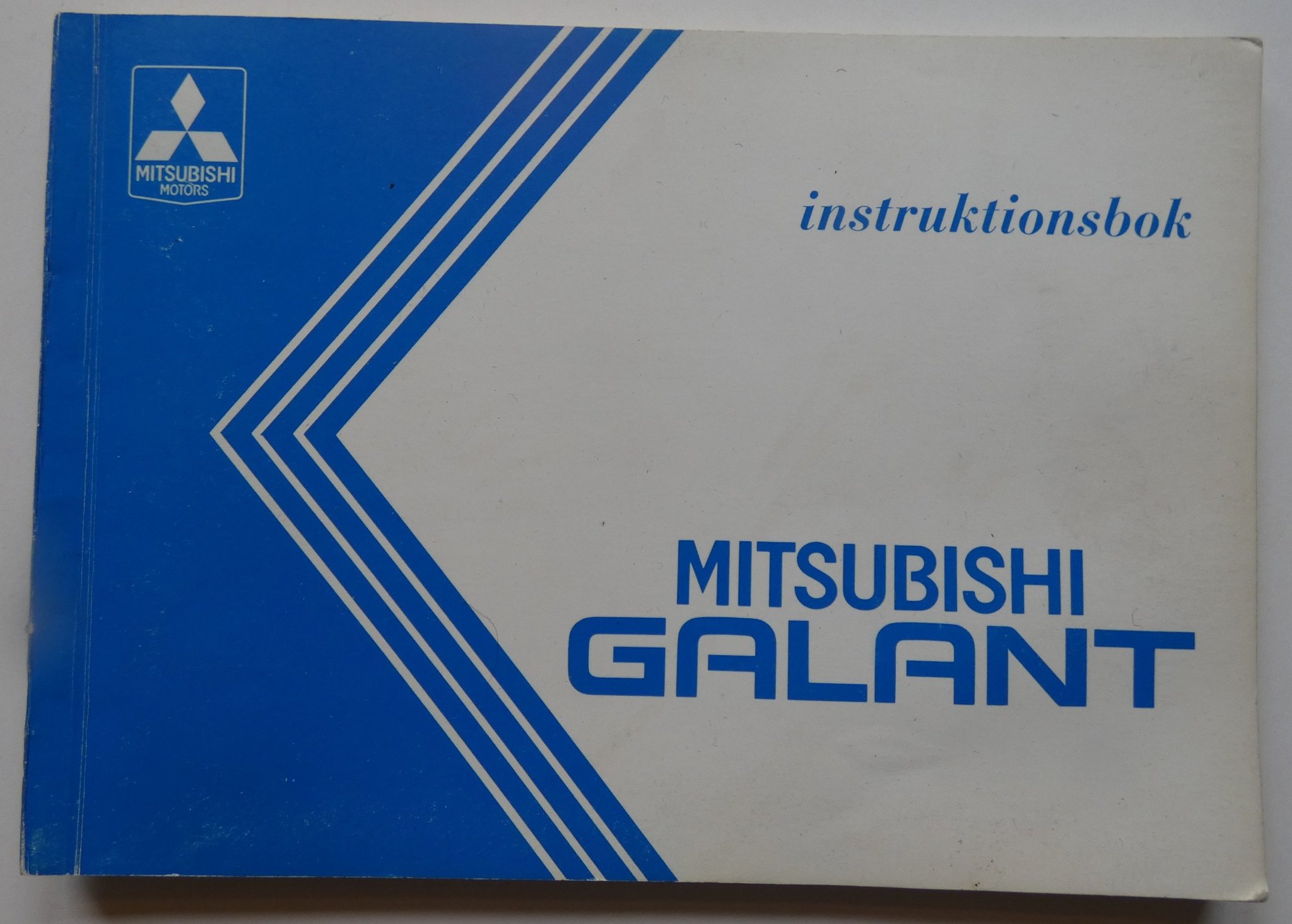 Instruktionssbok Mitsubishi Galant 1987 | Köp på Tradera (689502995)