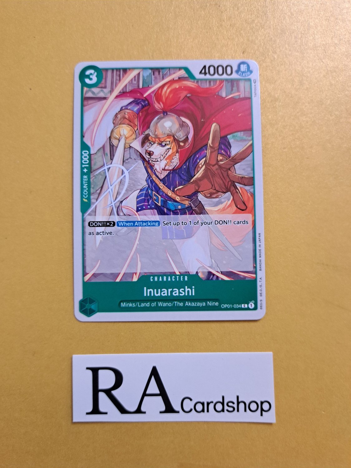 Inurashi Common OP01-034 Romanc.. | Köp från RaCardShop på Tradera (643565540)