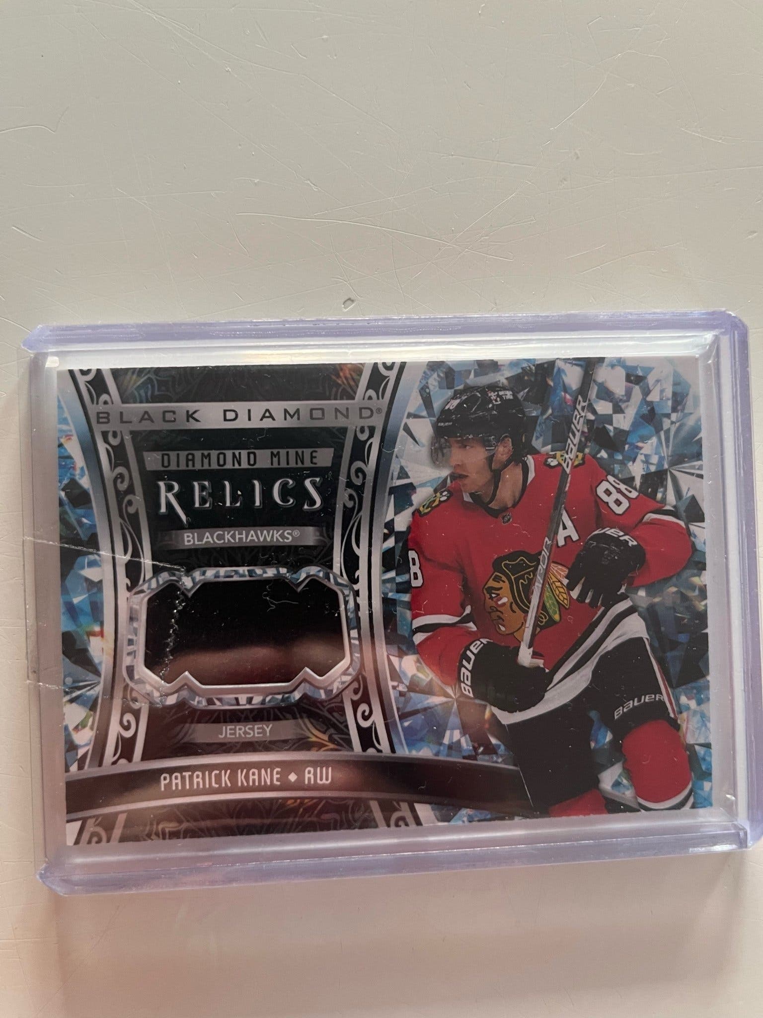 Patrick Kane Black Diamond Relics Jersey Card | Köp på Tradera (648932005)