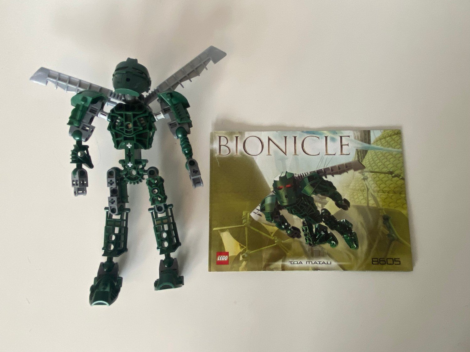 Lego Bionicle - set 8605 - TOA MATAU | Köp på Tradera (681631959)