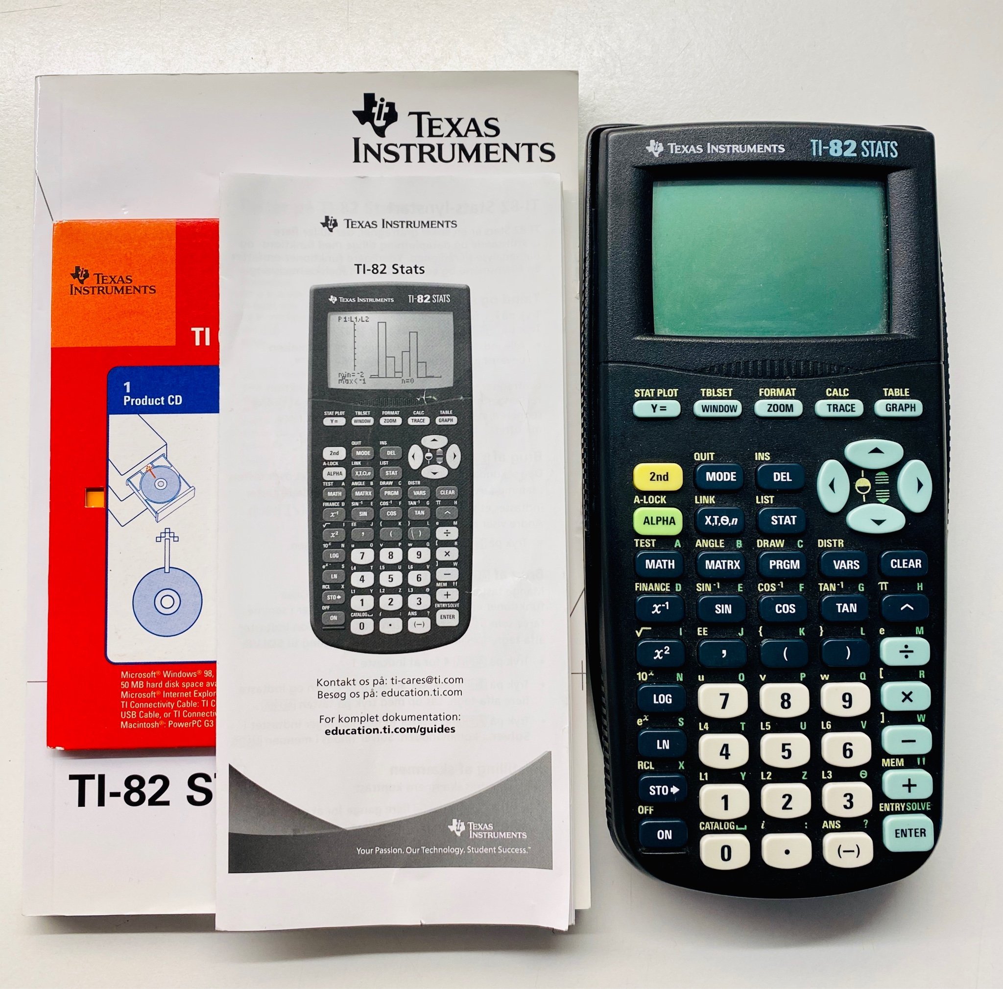 Texas Instruments TI-82 STATS [ Grafräknare ] (420015416) ᐈ Köp på Tradera