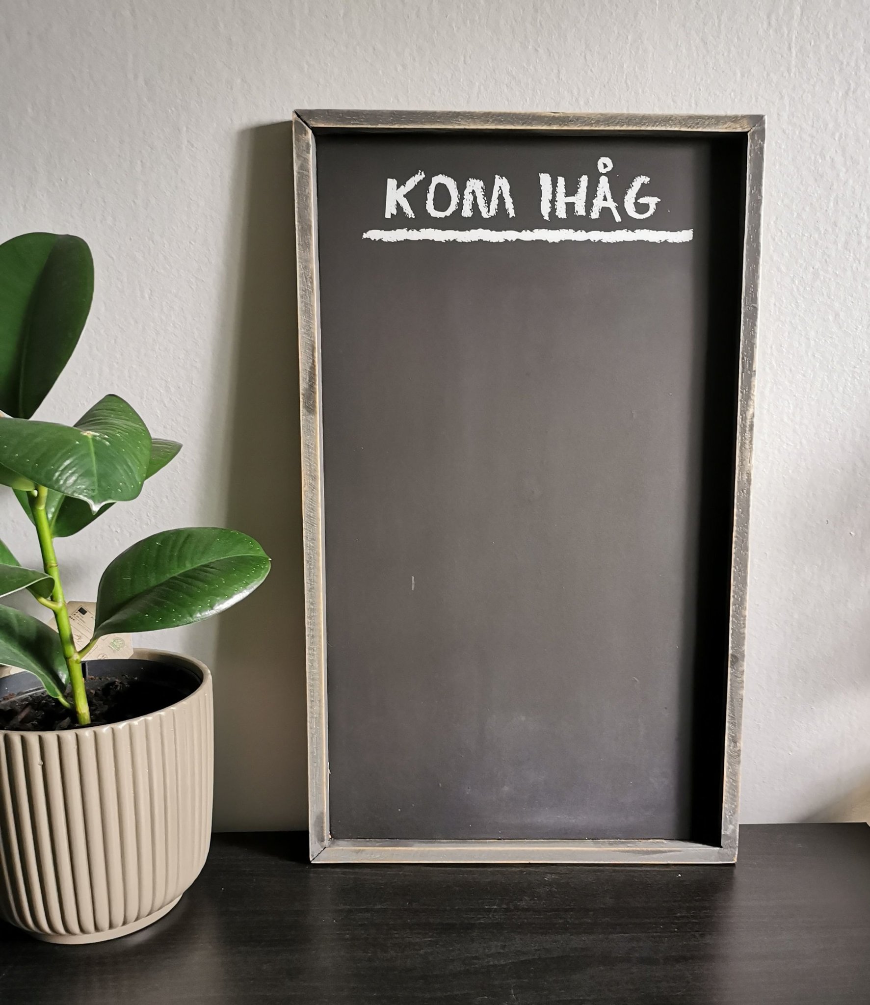 Stor Griffeltavla/Anslagstavla. Kom Ihåg tavla... | Köp på Tradera ...