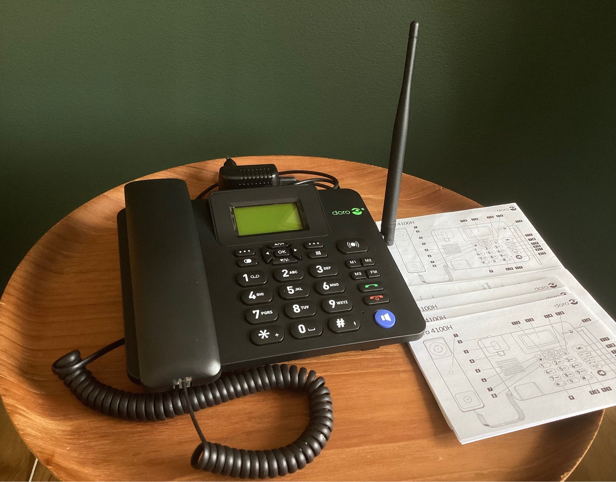 Doro 4100H telefon för fast telefoni för sim kort | Köp på Tradera ...