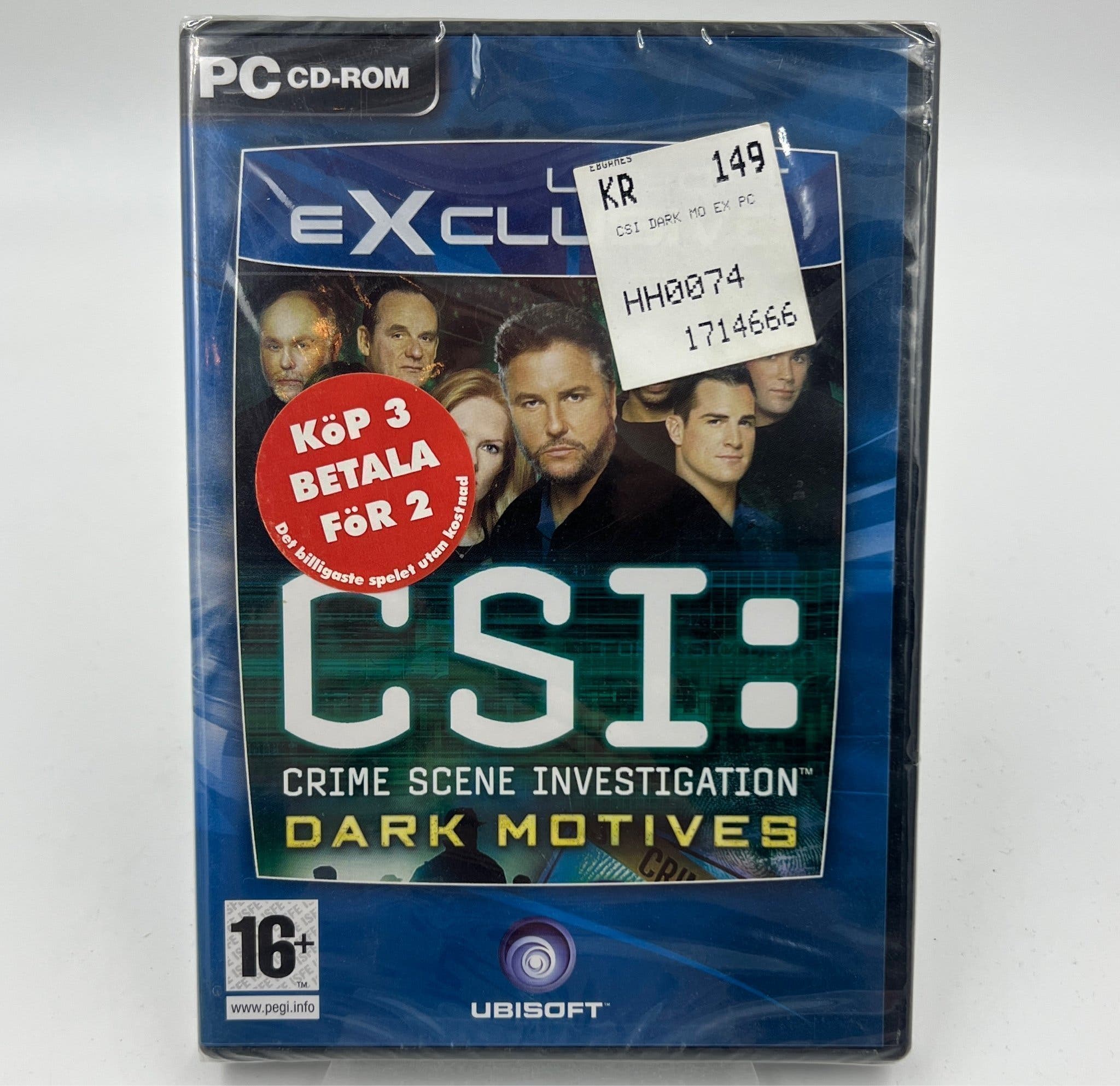 CSI Crimson Scene Investigation Dark Motives PC.. | Köp på Tradera ...