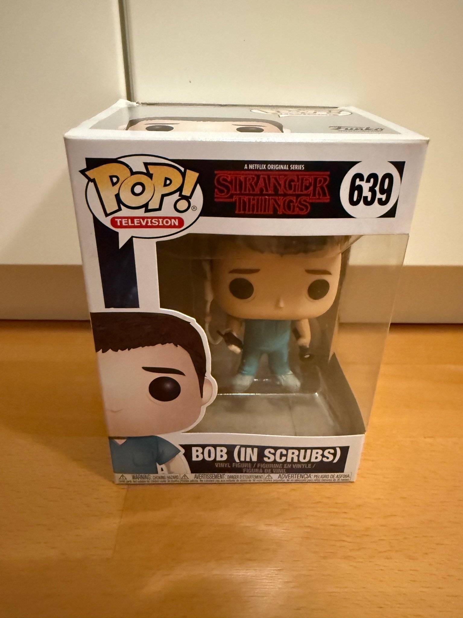 Funko Pop! Stranger Things - Bob (In Scrubs) #639 | Köp på Tradera ...