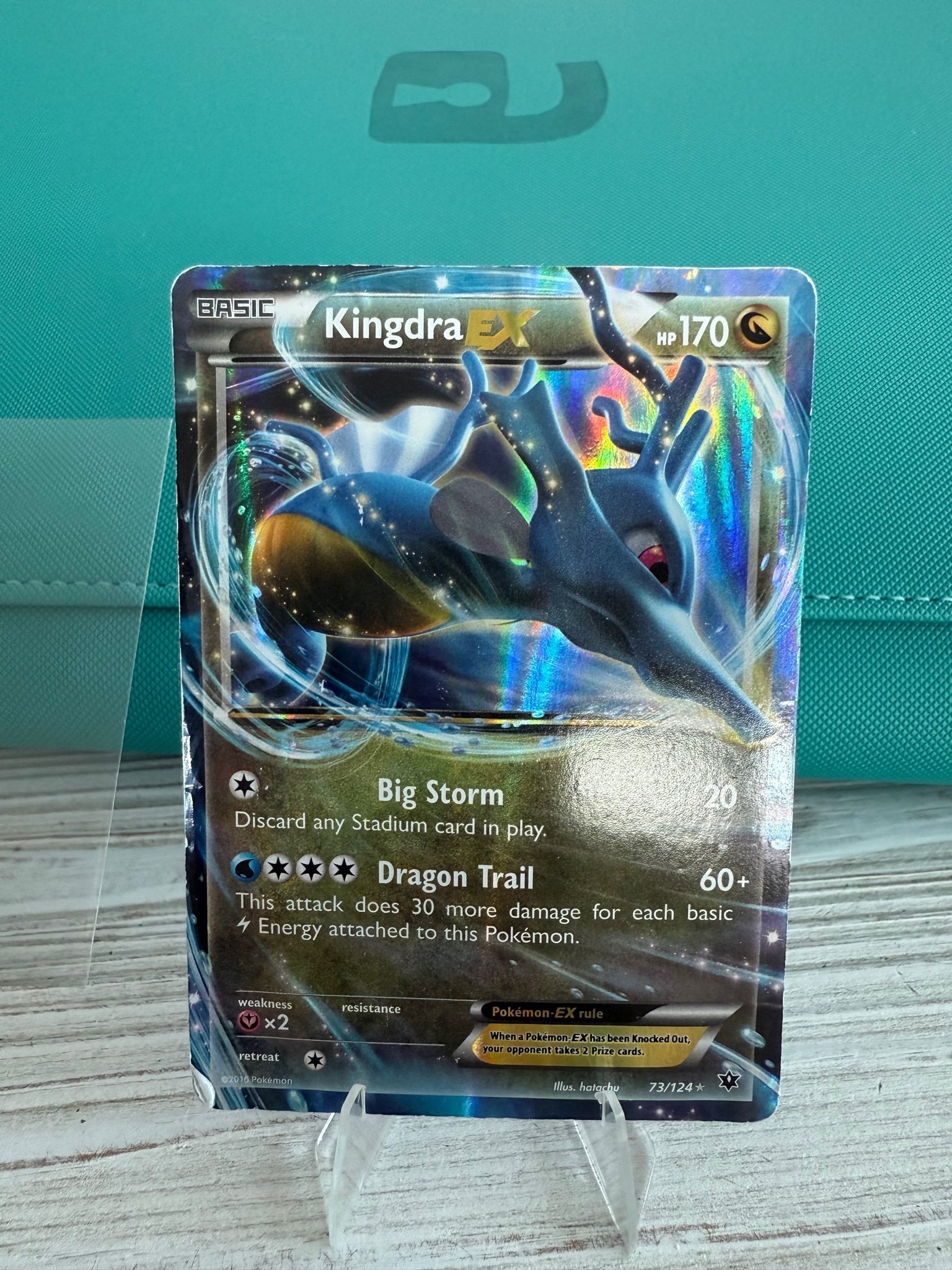 Pokemon - Kingdra EX - 73/124 | Köp på Tradera (710997443)